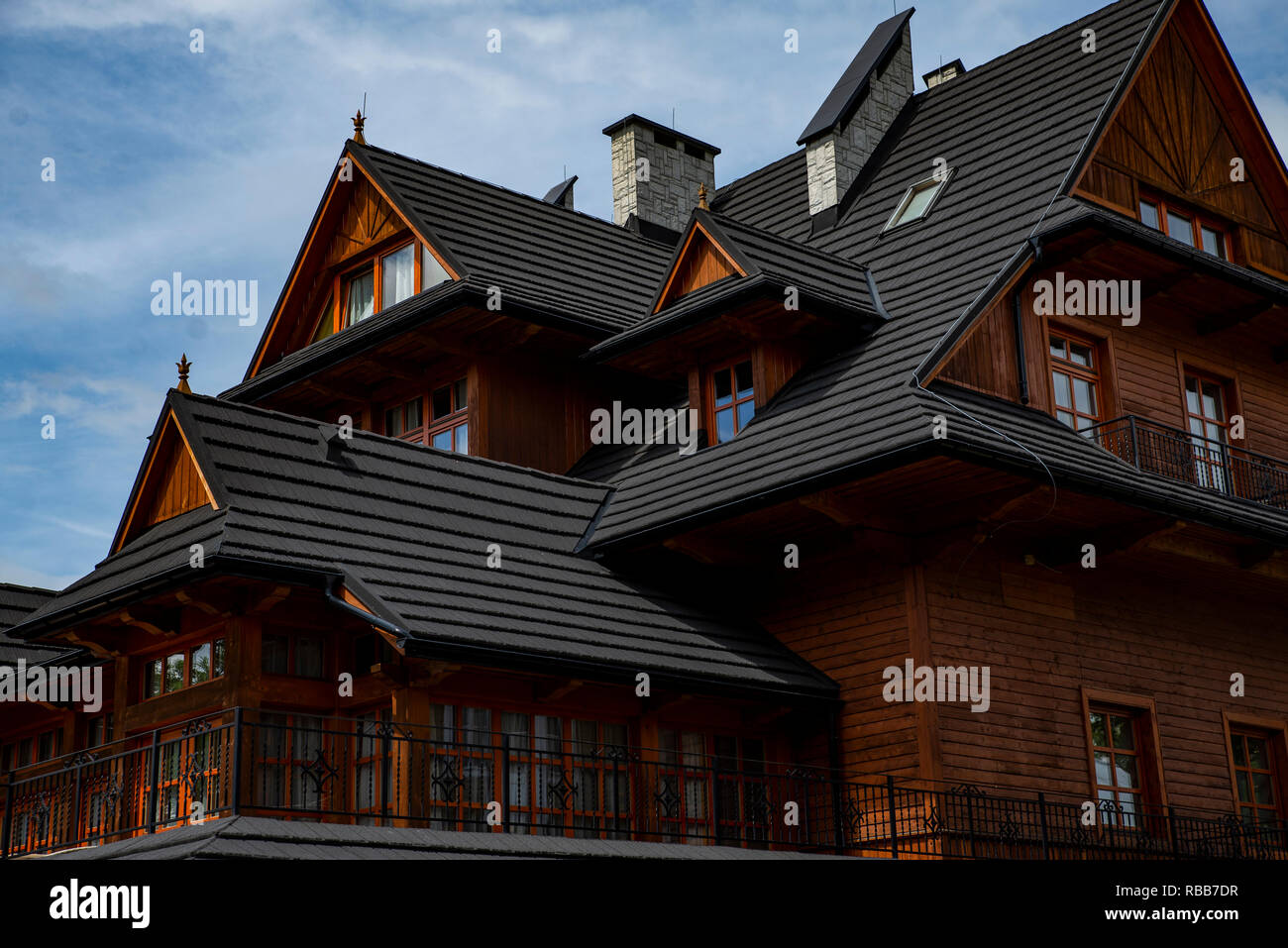 traditional highlander house in the Tatra Mountains Stock Photo - Alamy