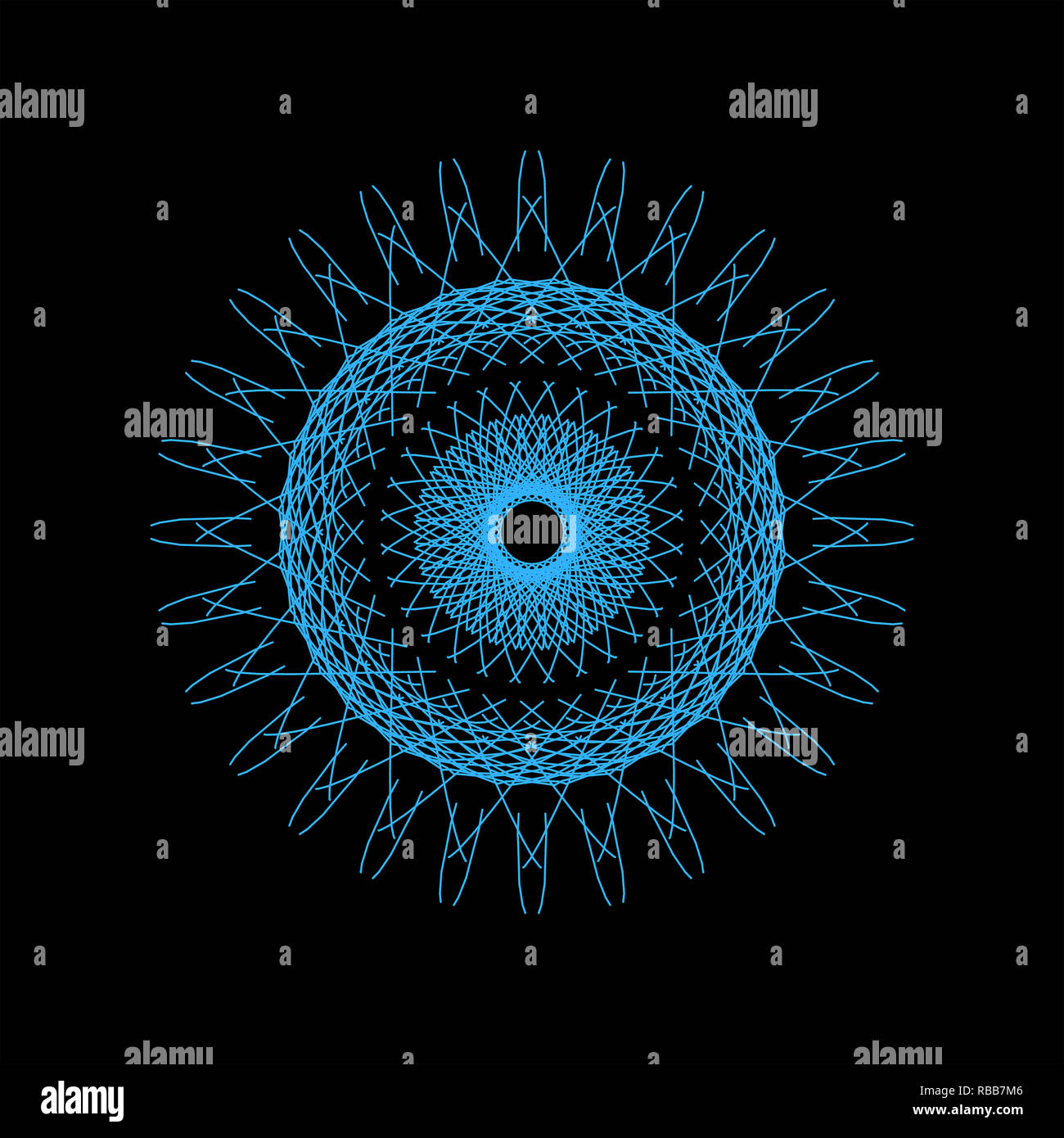 Simple radial image 3d generated fractal artwork for creative art ...