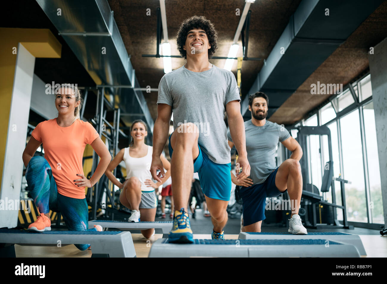 Teamwork joy hi-res stock photography and images - Alamy