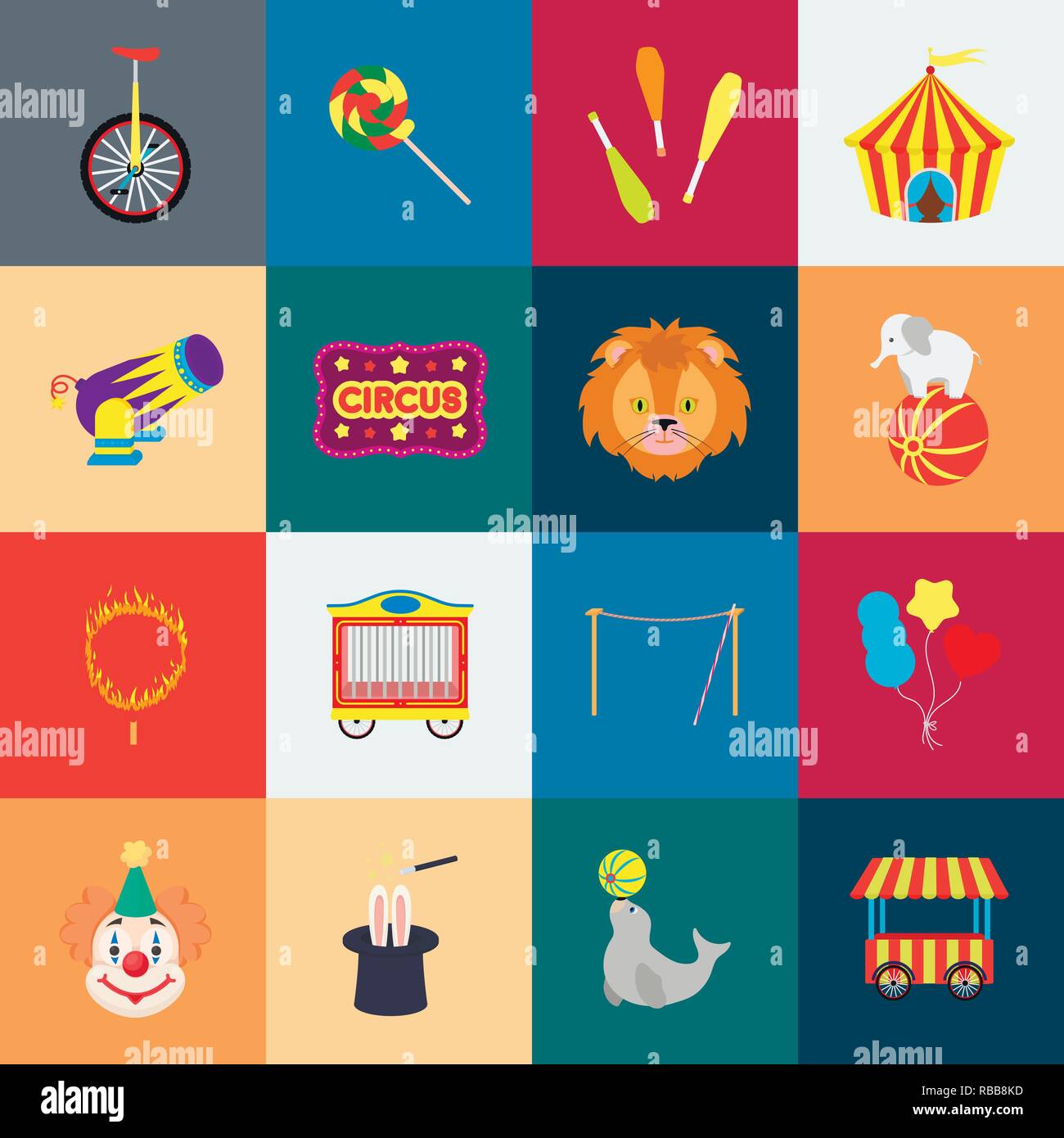 Burning lollipop Stock Vector Images - Alamy