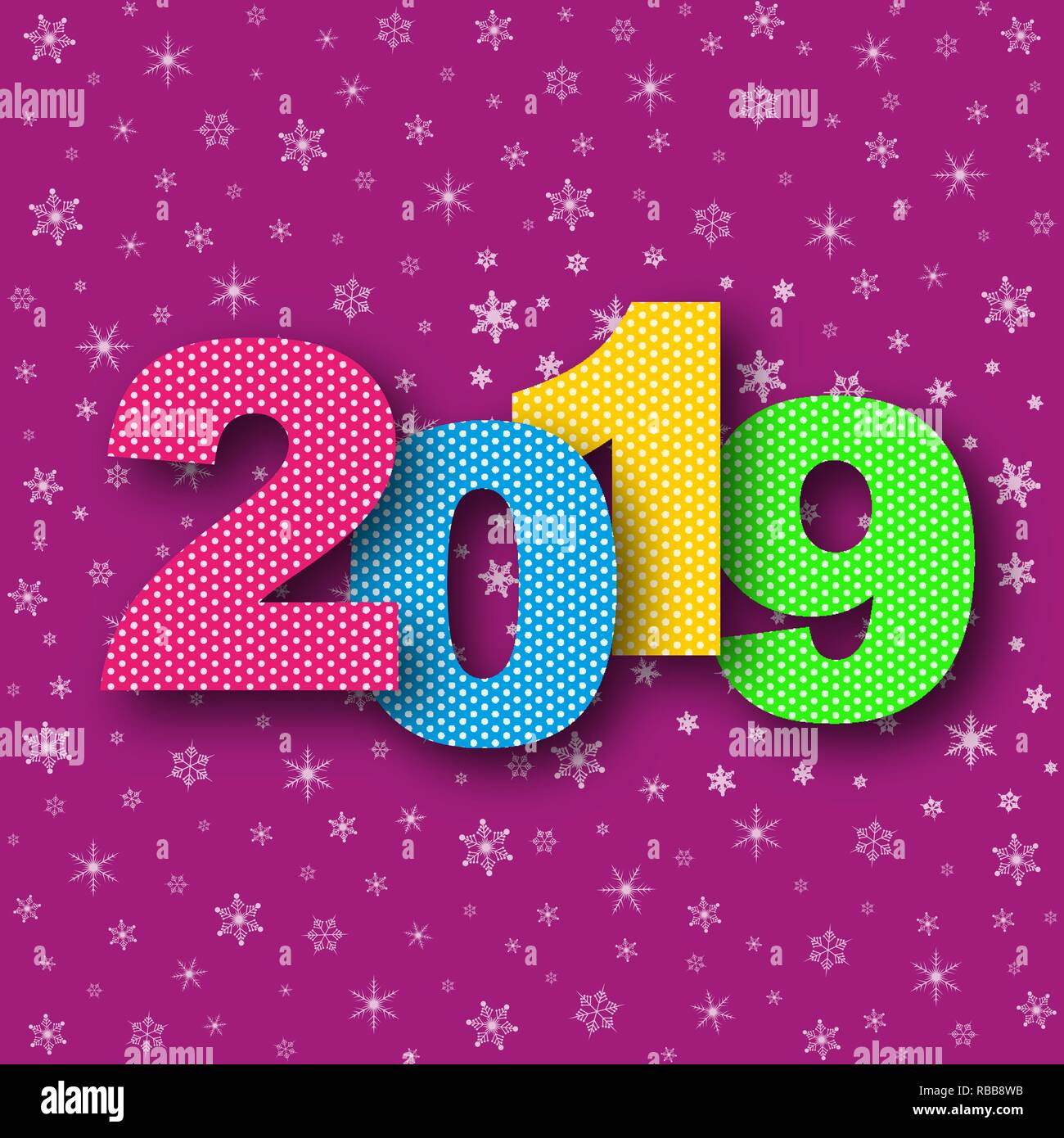 2019 vector vectors hi-res stock photography and images - Alamy