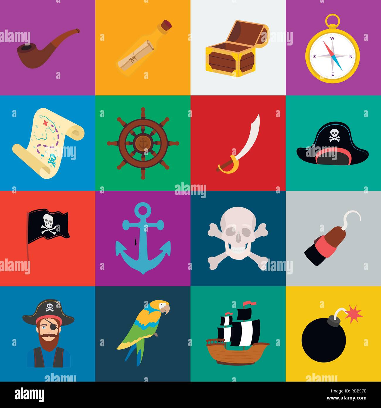 adventure,anchor,art,attributes,bottle,cartoon,chest,collection,compass ...