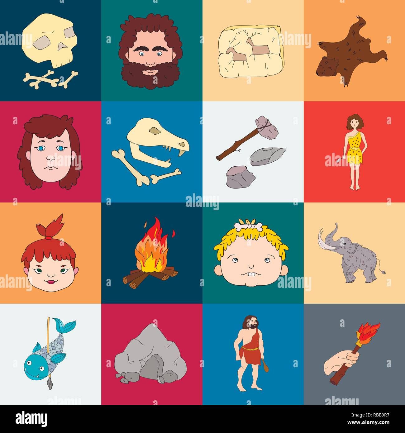 age,ancient,antiquity,art,bearskin,beginning,bones,burning,campfire ...