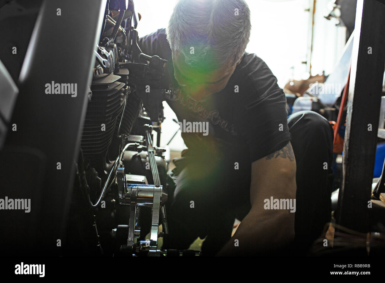 Chopper Motorbike High Resolution Stock Photography and Images - Alamy