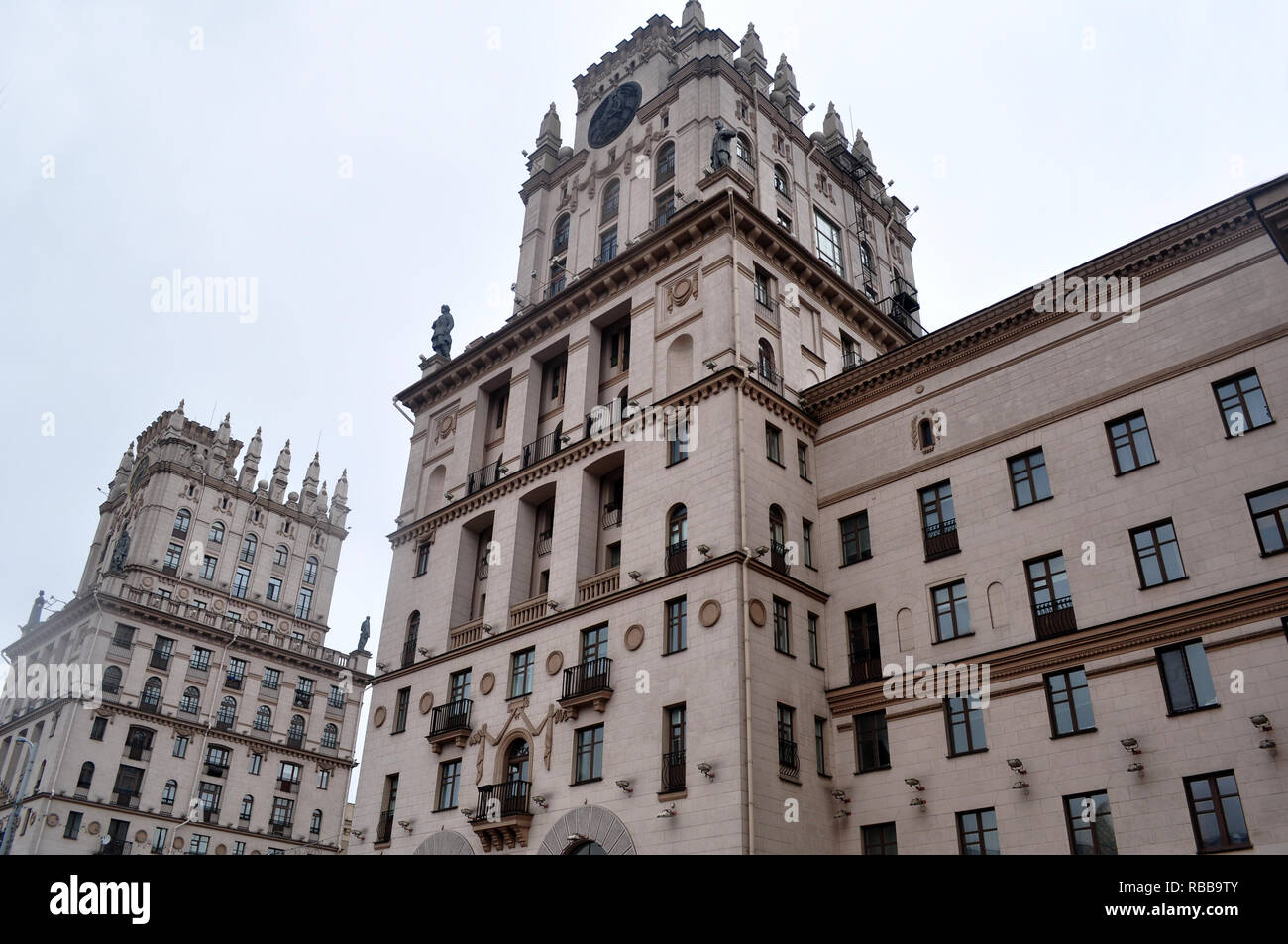 Buildings in Minsk, Belarus Stock Photo - Alamy