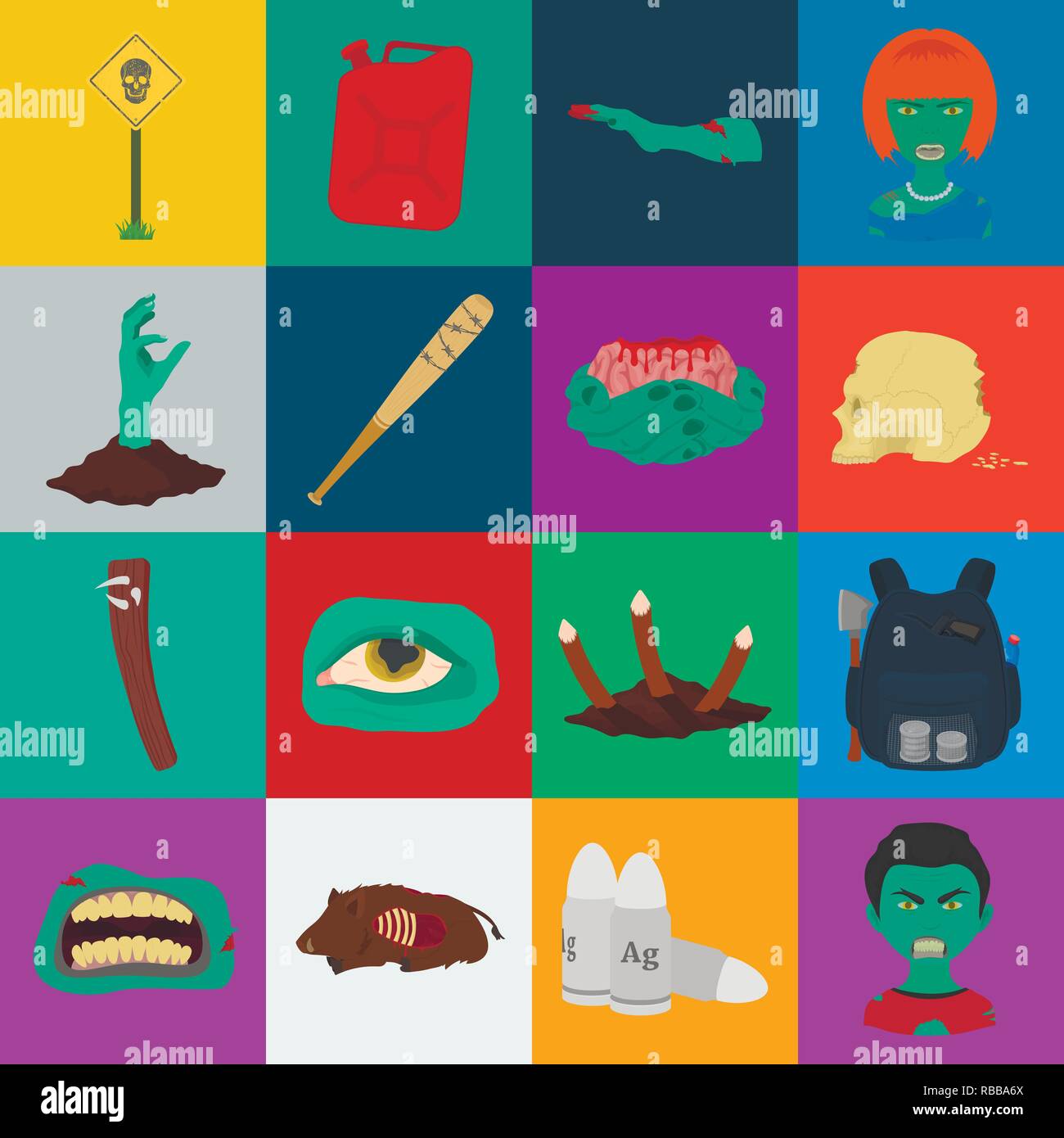 Infected wound vector vectors hi-res stock photography and images - Alamy