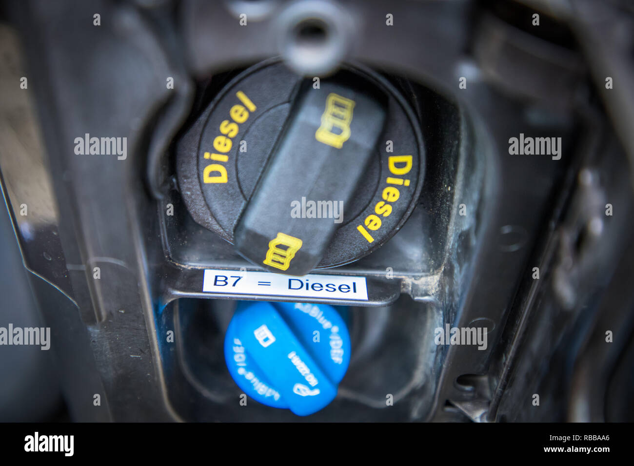 New B7 marking for EU fuel as standard for europe when refuel diesel ...