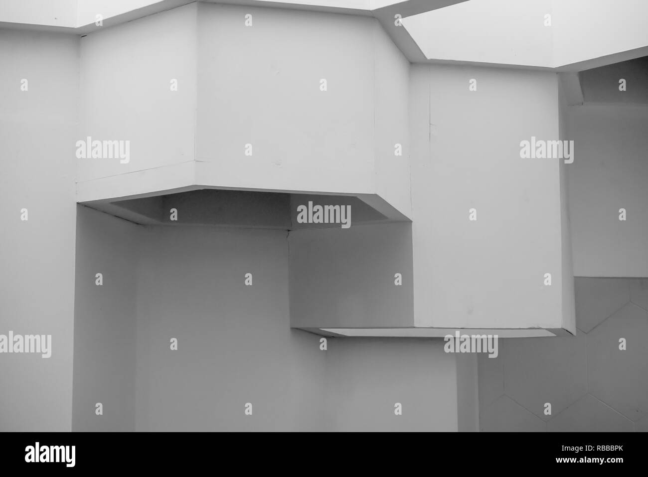 Abstract background architecture lines. modern architecture detail ...