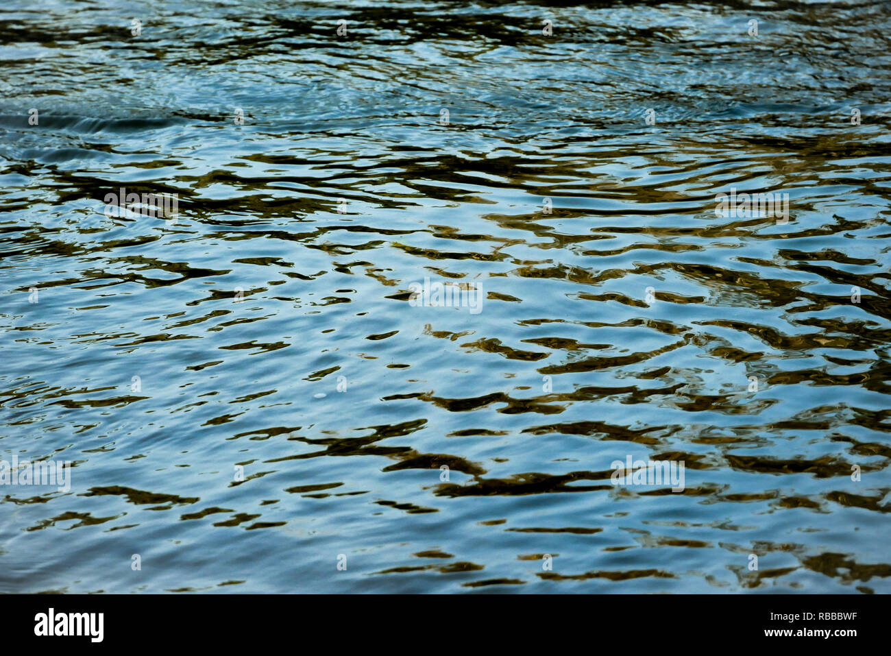 Abstract dark blue Waterfall wave water background texture Stock Photo ...