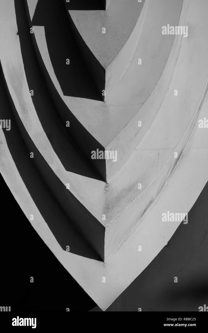 Abstract background architecture lines. modern architecture detail ...