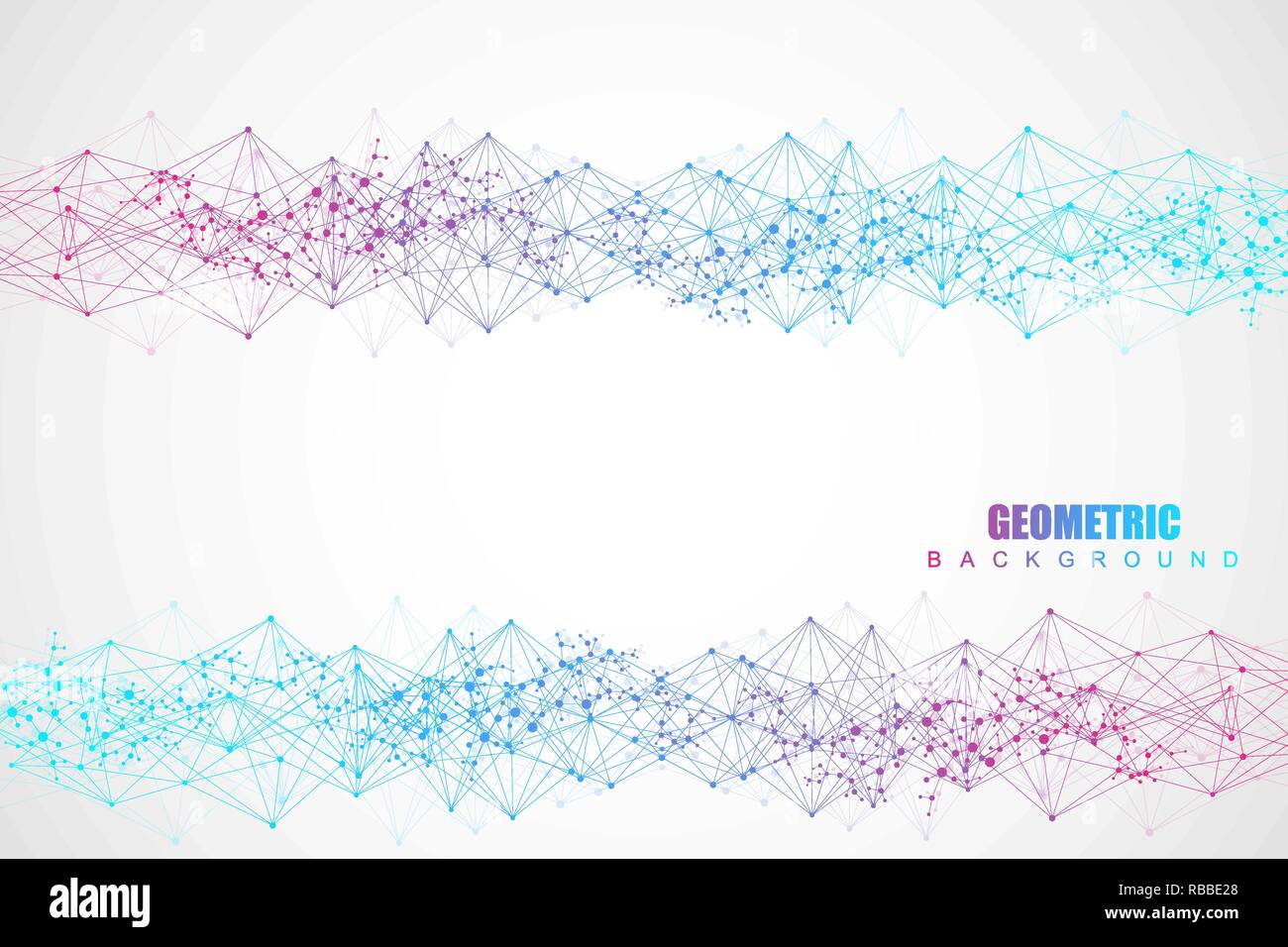 Structure molecule and communication. Dna, atom, neurons. Scientific ...