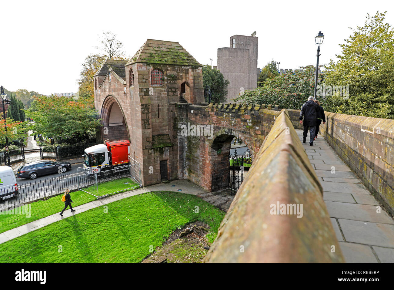 Chester, the County town of Cheshire, England, UK Stock Photo - Alamy