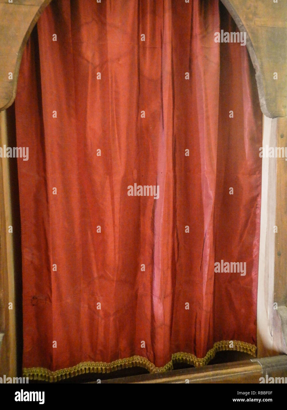 Confessional of a church hi-res stock photography and images - Alamy