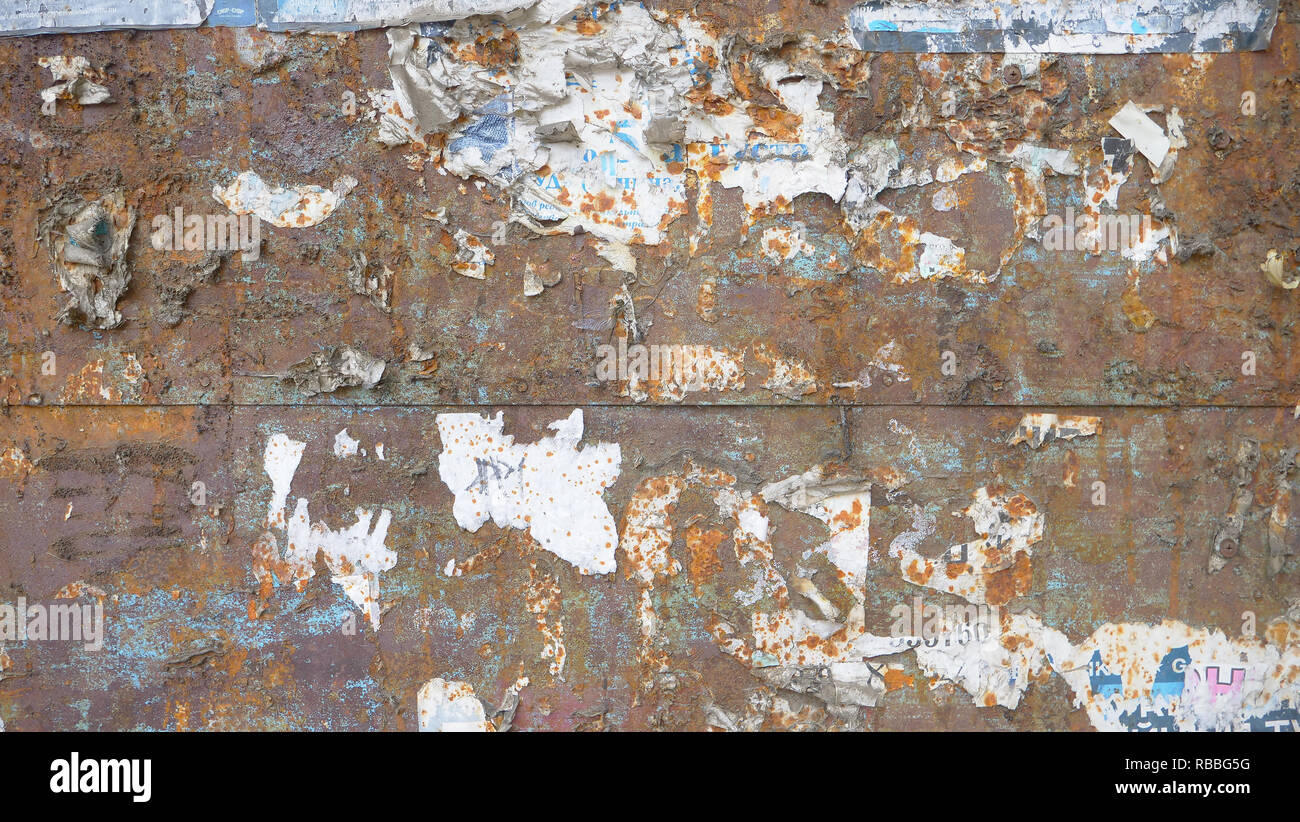 Retro vintage texture rusted metal iron broken paper background image ...