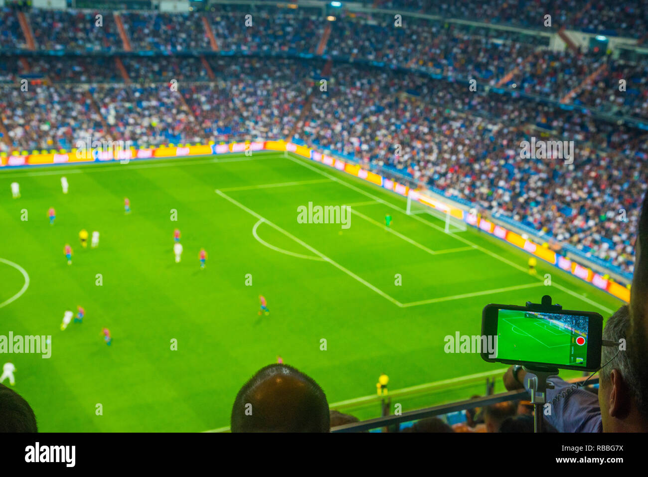 Santiago bernabeu champions hi-res stock photography and images - Alamy