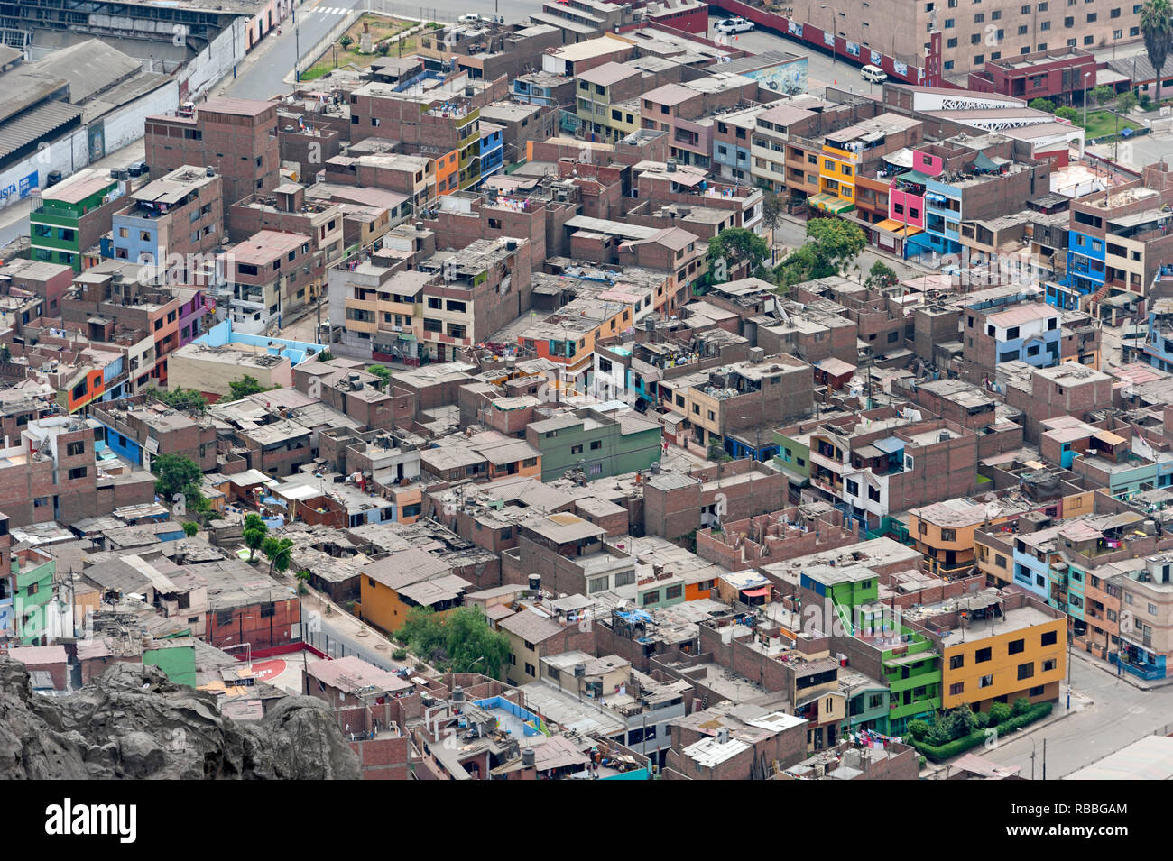 Lima poverty hi-res stock photography and images - Alamy