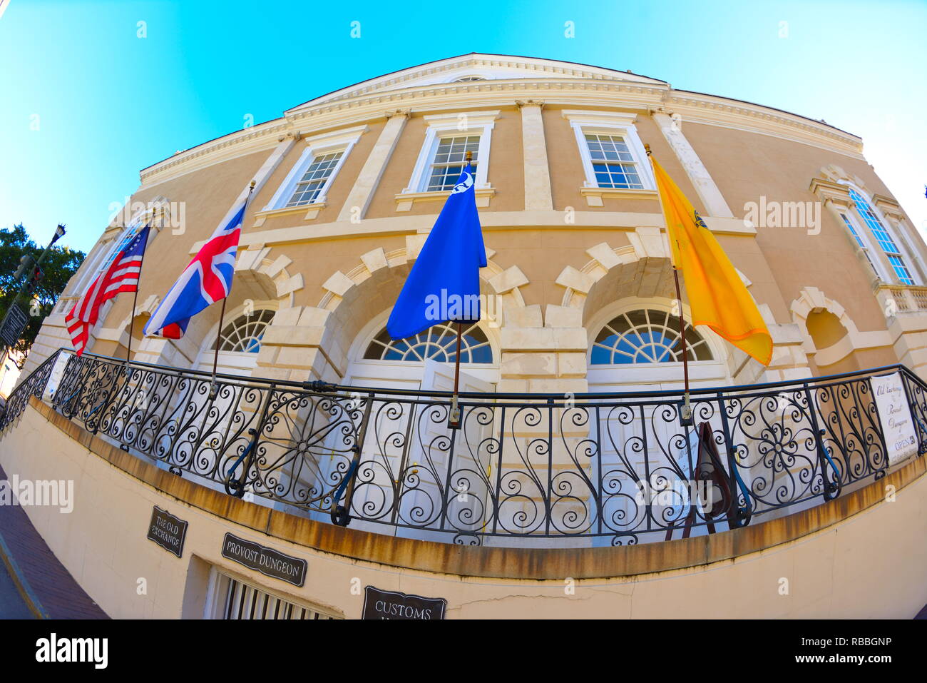 Colonial Era Exchange Building When Charleston was a British Colony ...