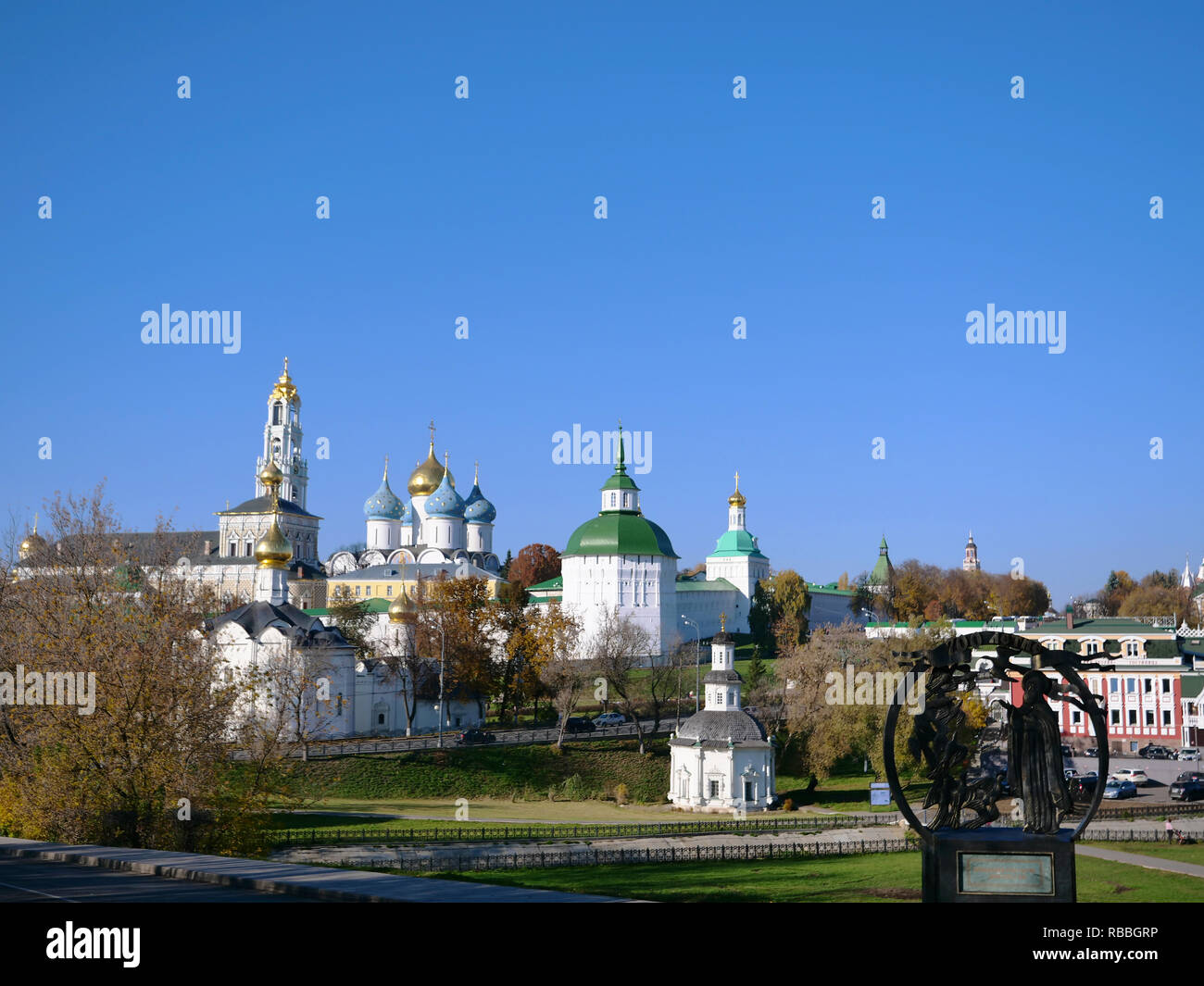 Architectural Ensemble of the Trinity Sergius Lavra in Sergiev Posad in ...