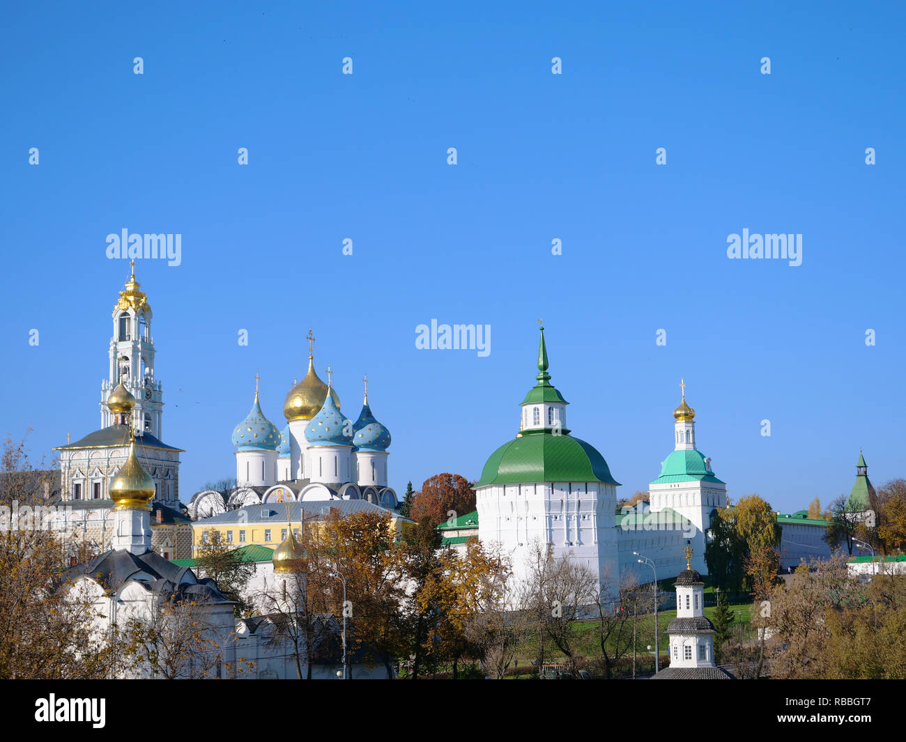Architectural Ensemble of the Trinity Sergius Lavra in Sergiev Posad in ...