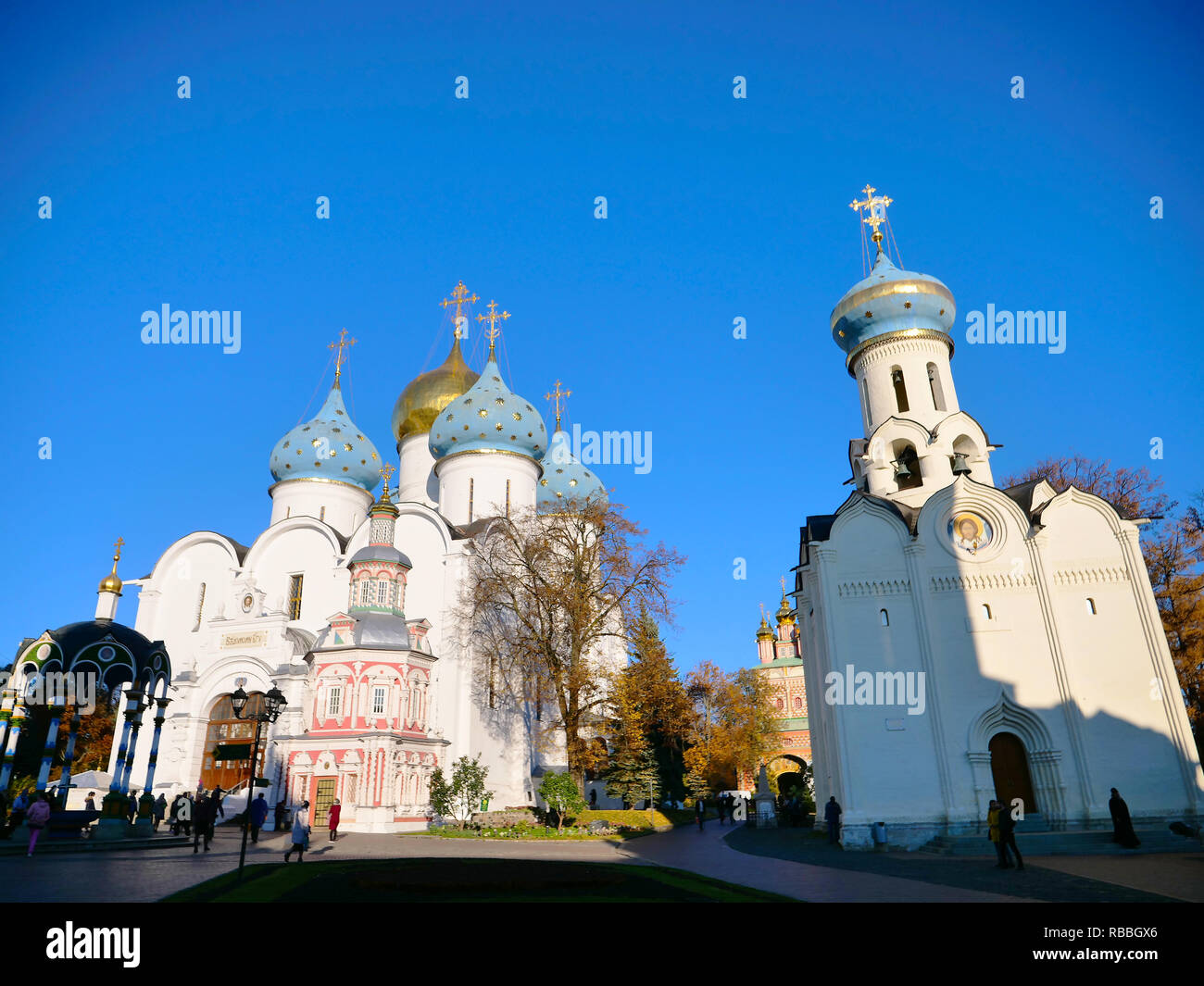Architectural Ensemble of the Trinity Sergius Lavra in Sergiev Posad in ...
