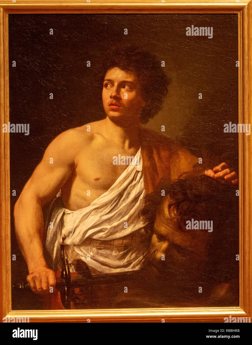David goliath caravaggio hi-res stock photography and images - Alamy
