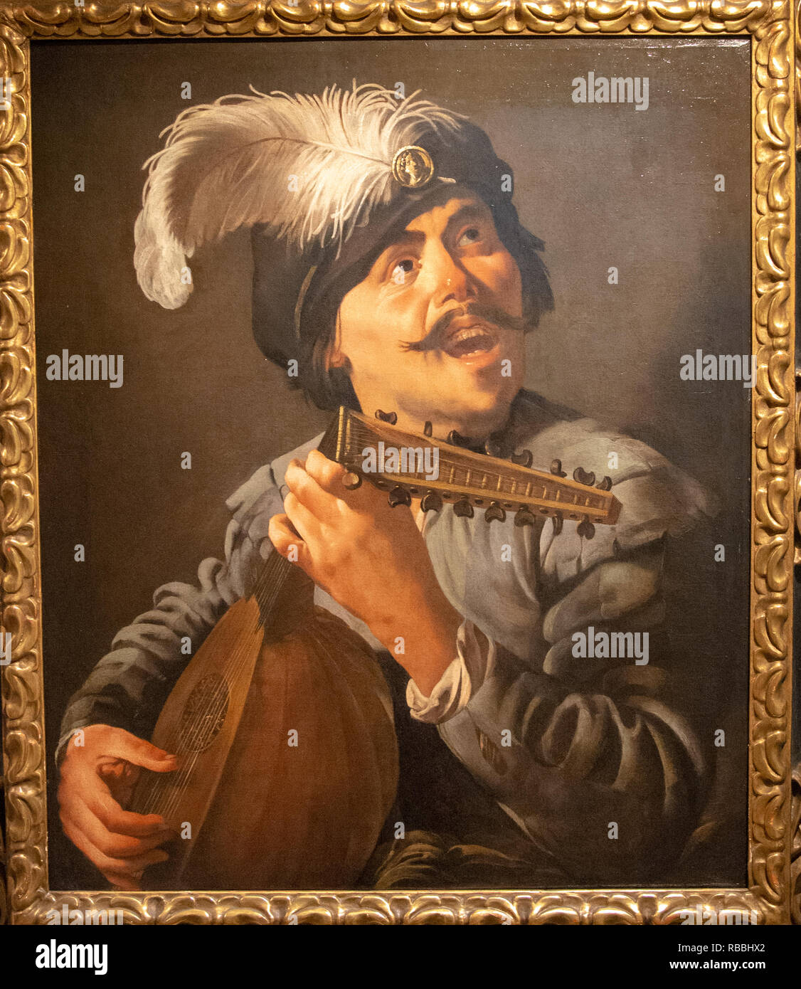 Luteplayer painting hi-res stock photography and images - Alamy