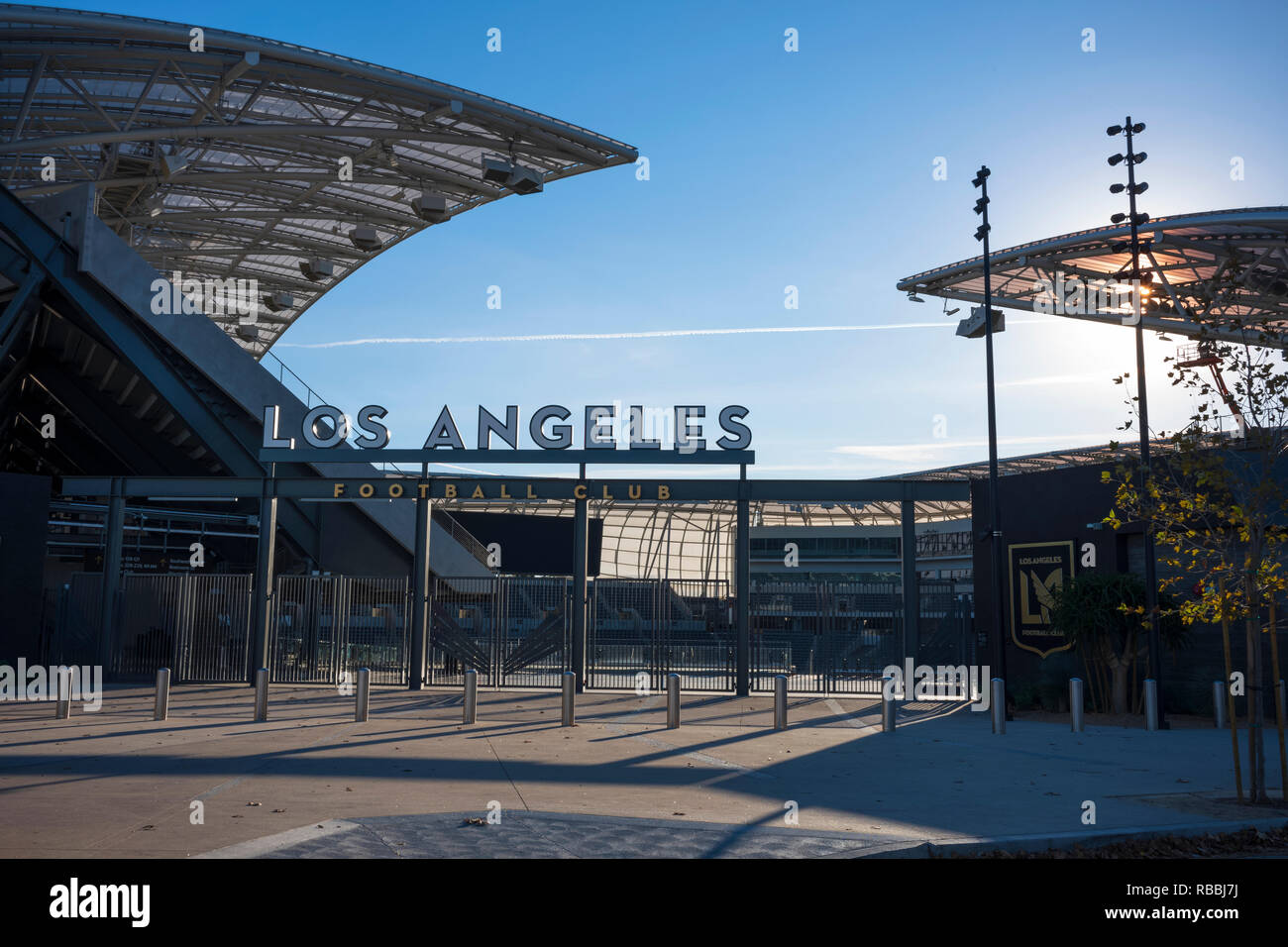 Banc of California Stadium in Exposition Park, Los Angeles, California ...