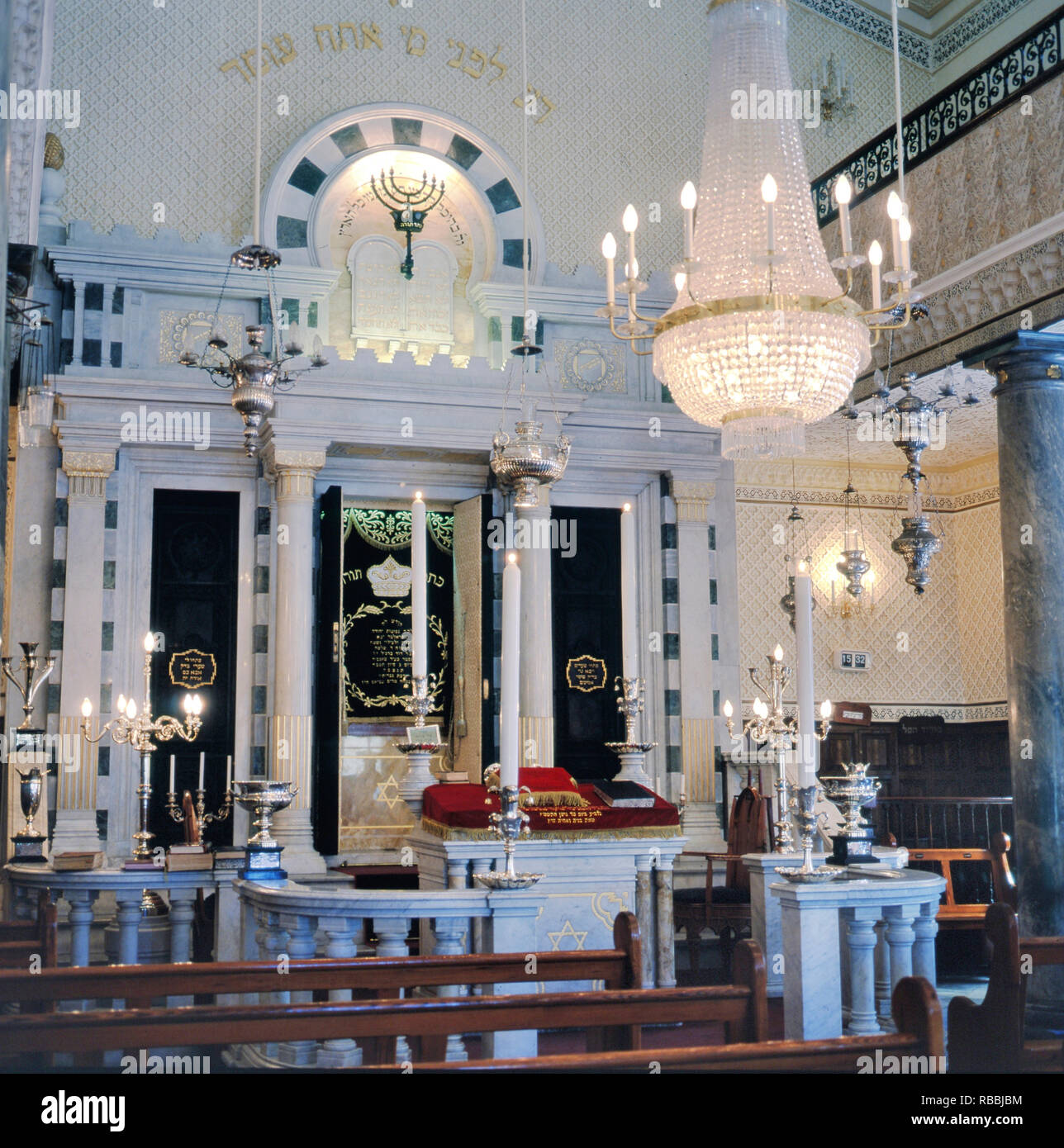 Gibraltar,Gibraltar-April 14,2009: Gibraltar Flemish Synagogue 1799 ...