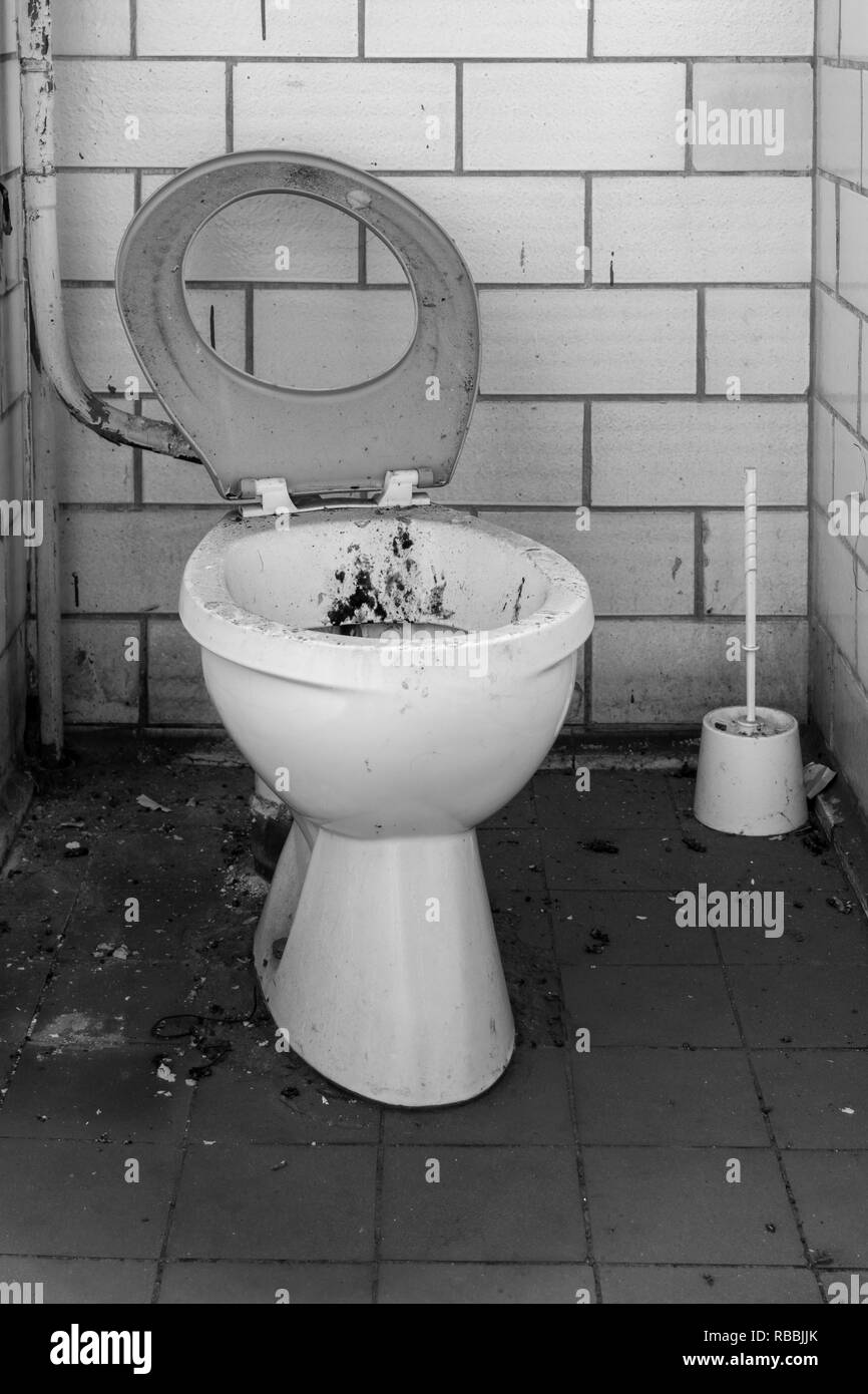 Retro WC Vintage Stock Photo - Alamy