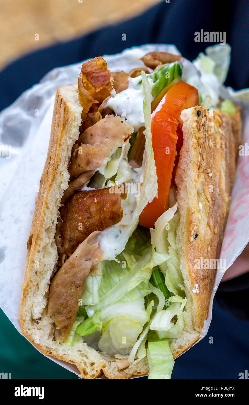 Berlin doner kebab hi-res stock photography and images - Alamy