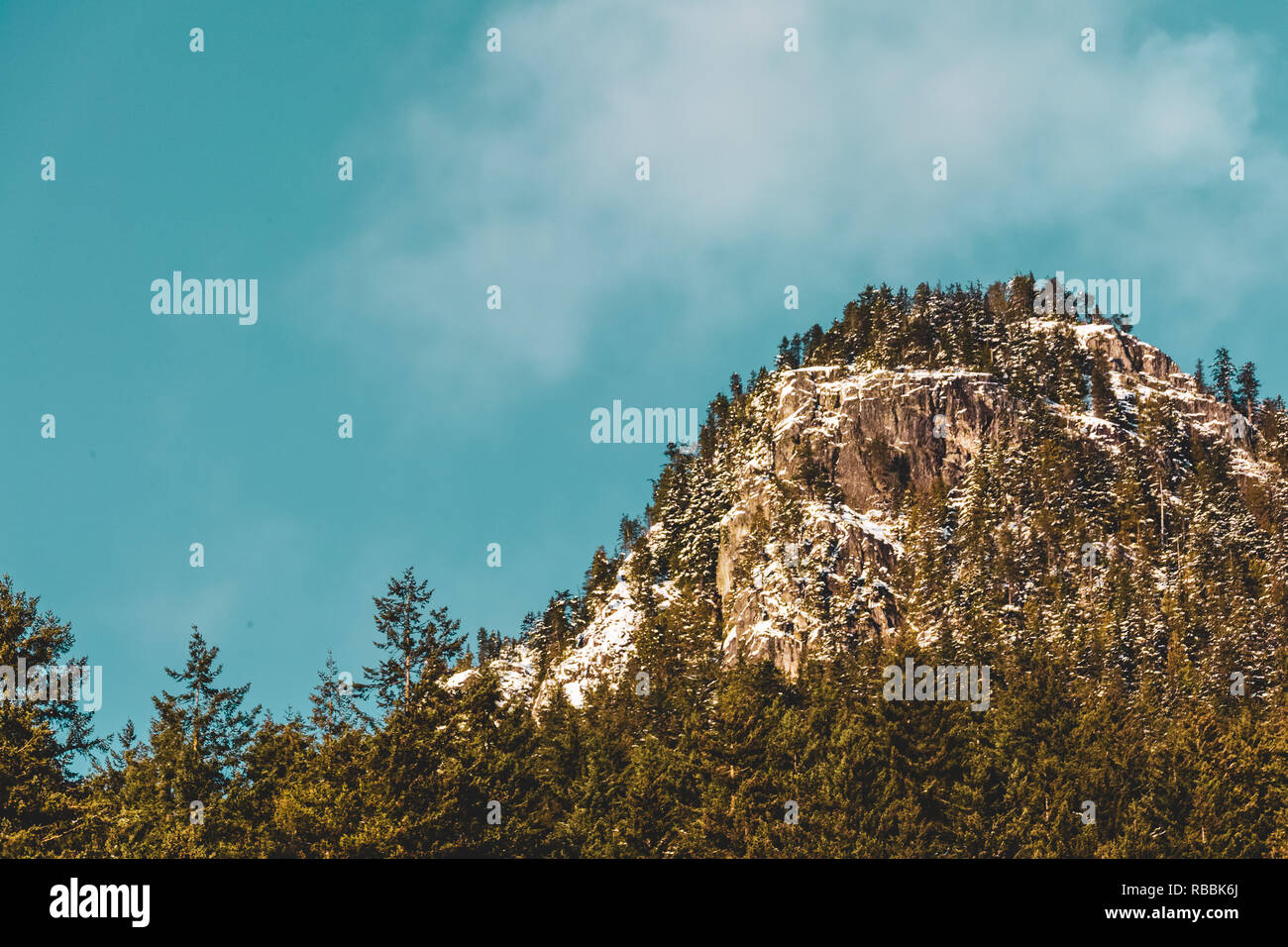 Photo of Grouse Mountain in North Vancouver, BC, Canada Stock Photo - Alamy