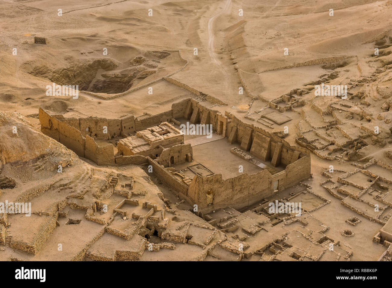 Ancient Egypt Workers Village High Resolution Stock Photography and ...