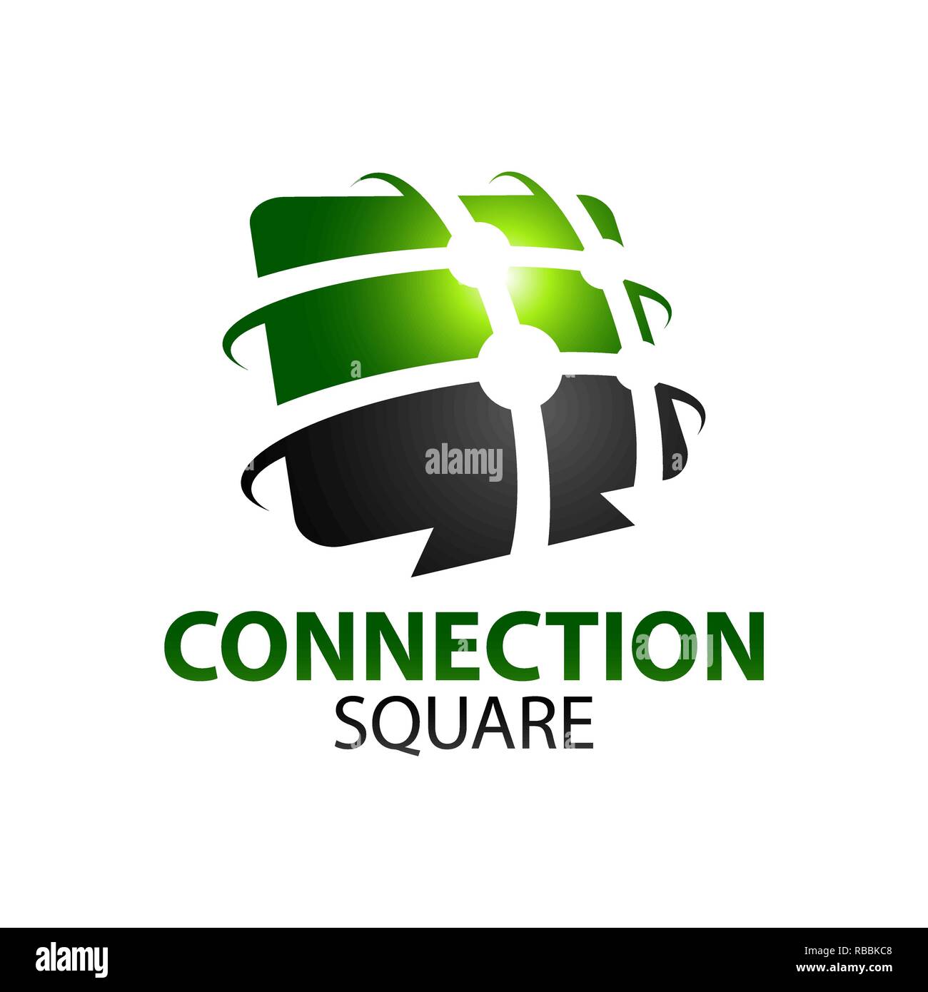 Connection shape Cut Out Stock Images & Pictures - Alamy