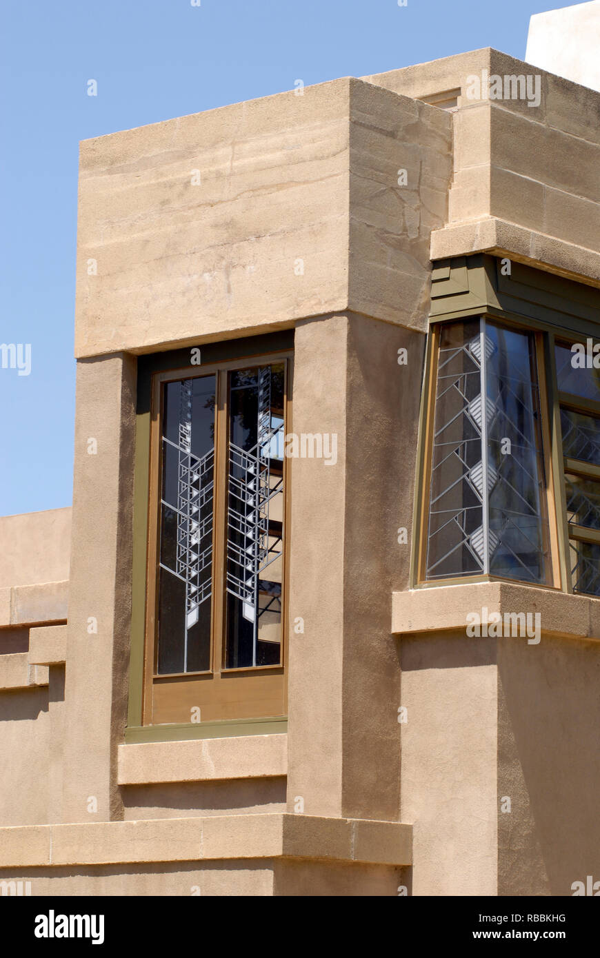 Hollyhock House Aline Barnsdall House High Resolution Stock Photography ...