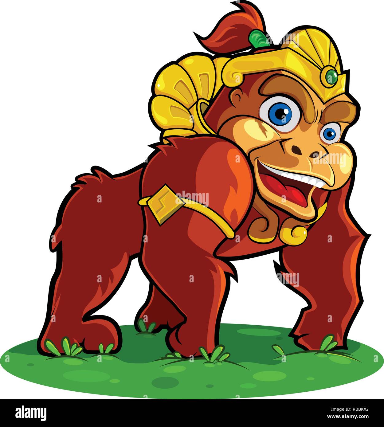 Gorilla Cartoon Stock Photos & Gorilla Cartoon Stock Images - Alamy