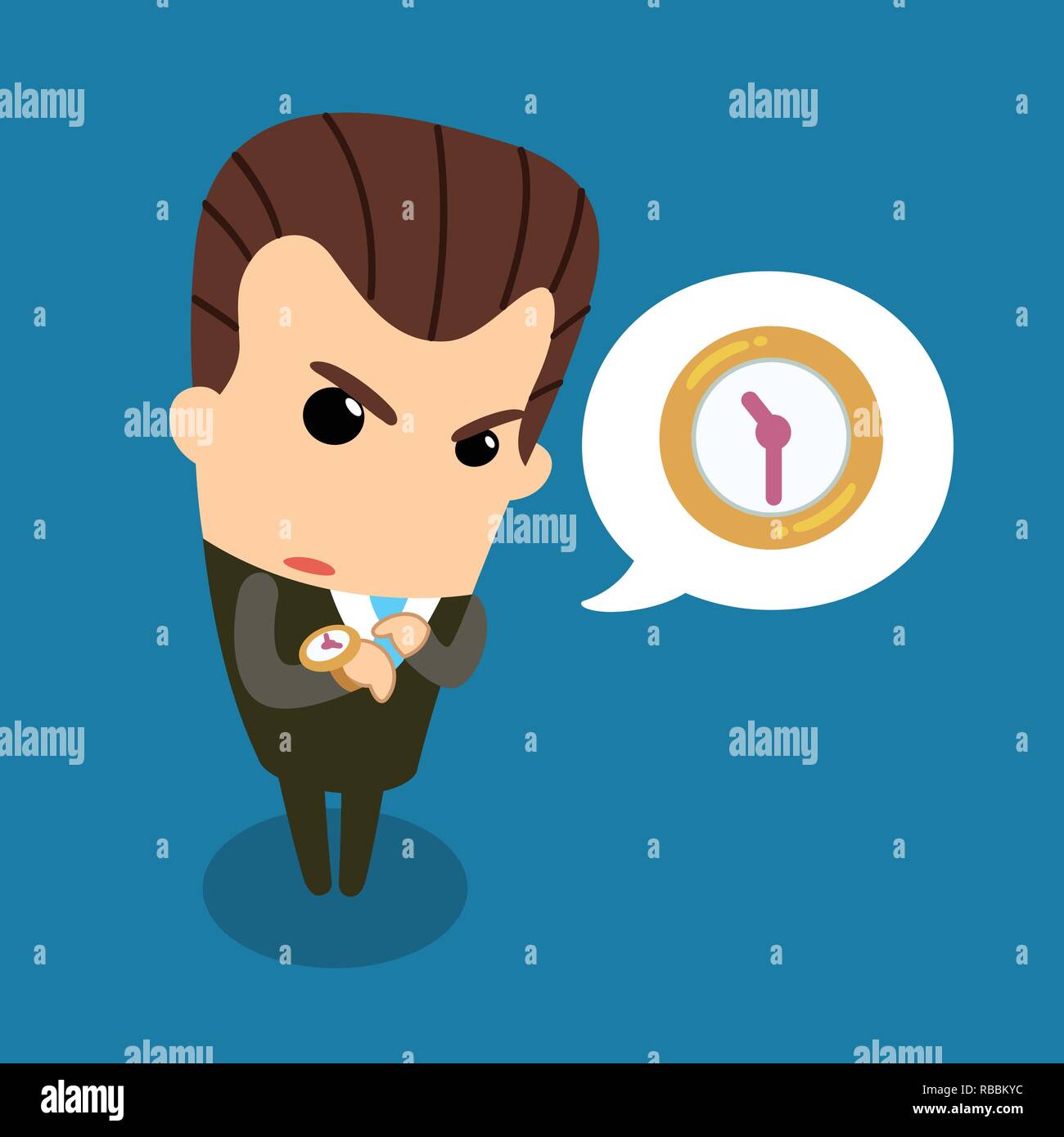 Bossy Person Cartoon