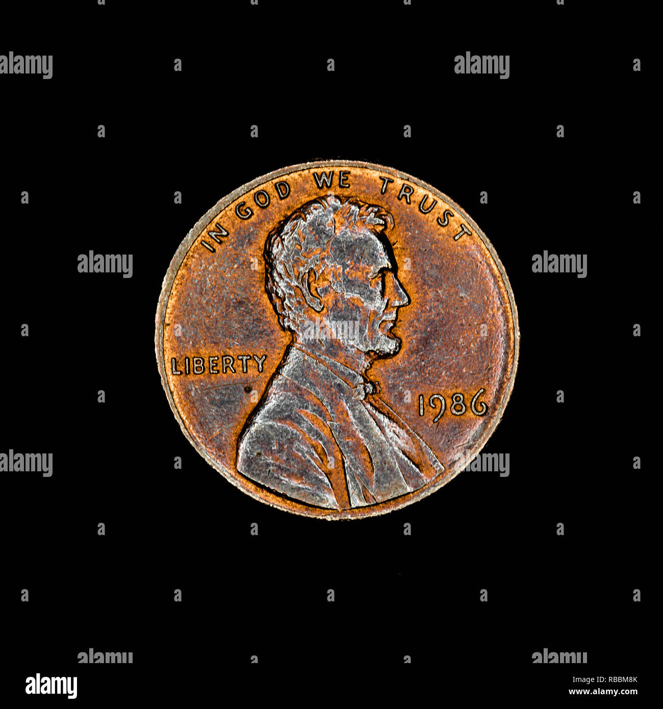 Usa 1 cent coin hi-res stock photography and images - Alamy