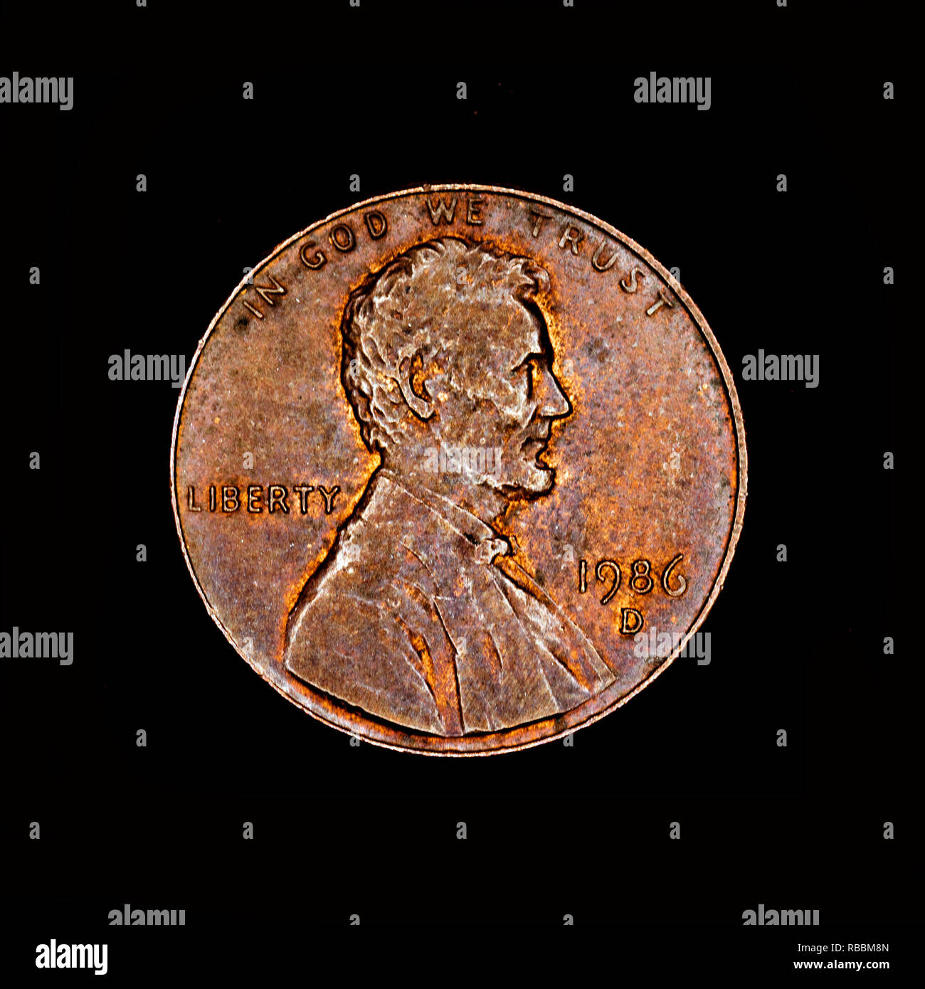Usa 1 cent coin hi-res stock photography and images - Alamy