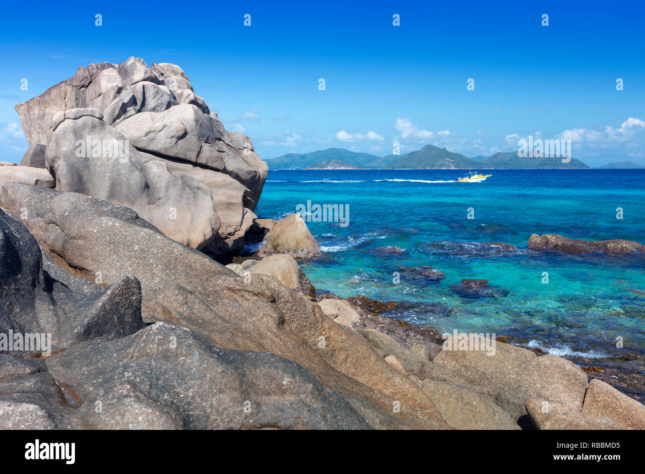 Turquoise lagoons of the tropical island. The beautiful place for ...