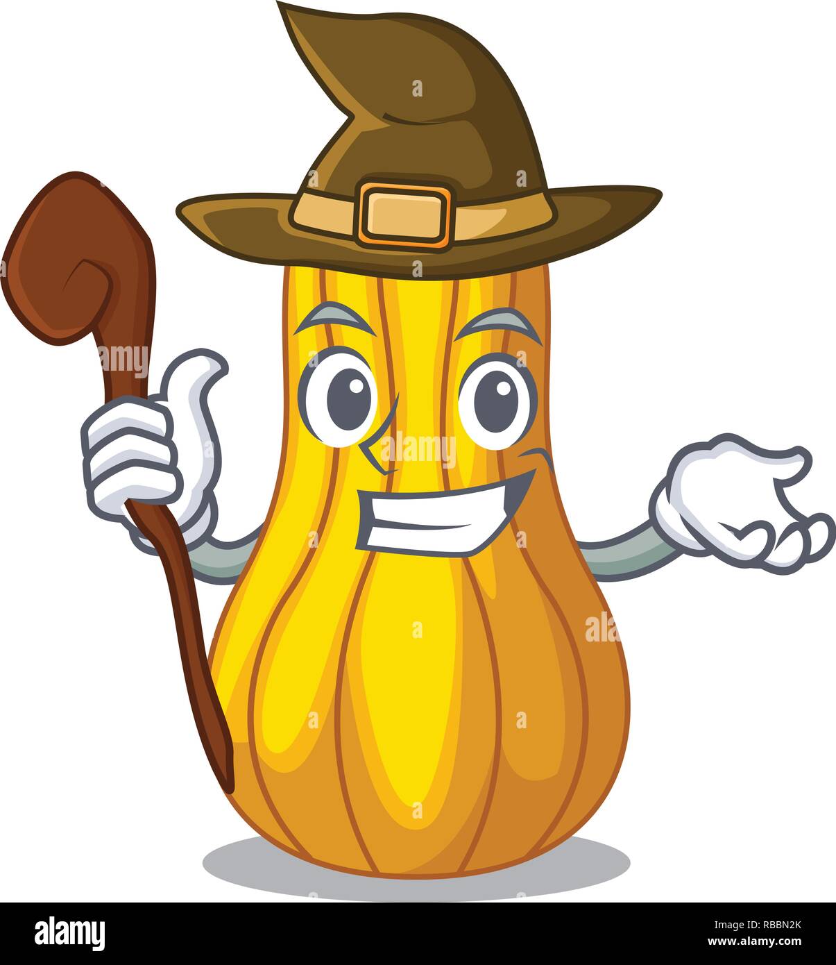 Witch squash fruit in cartoon wooden box Stock Vector Image & Art - Alamy