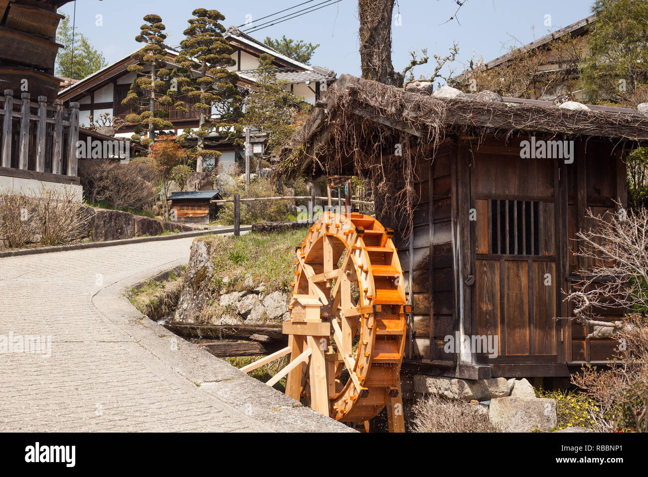 Tsumago onsen hi-res stock photography and images - Alamy