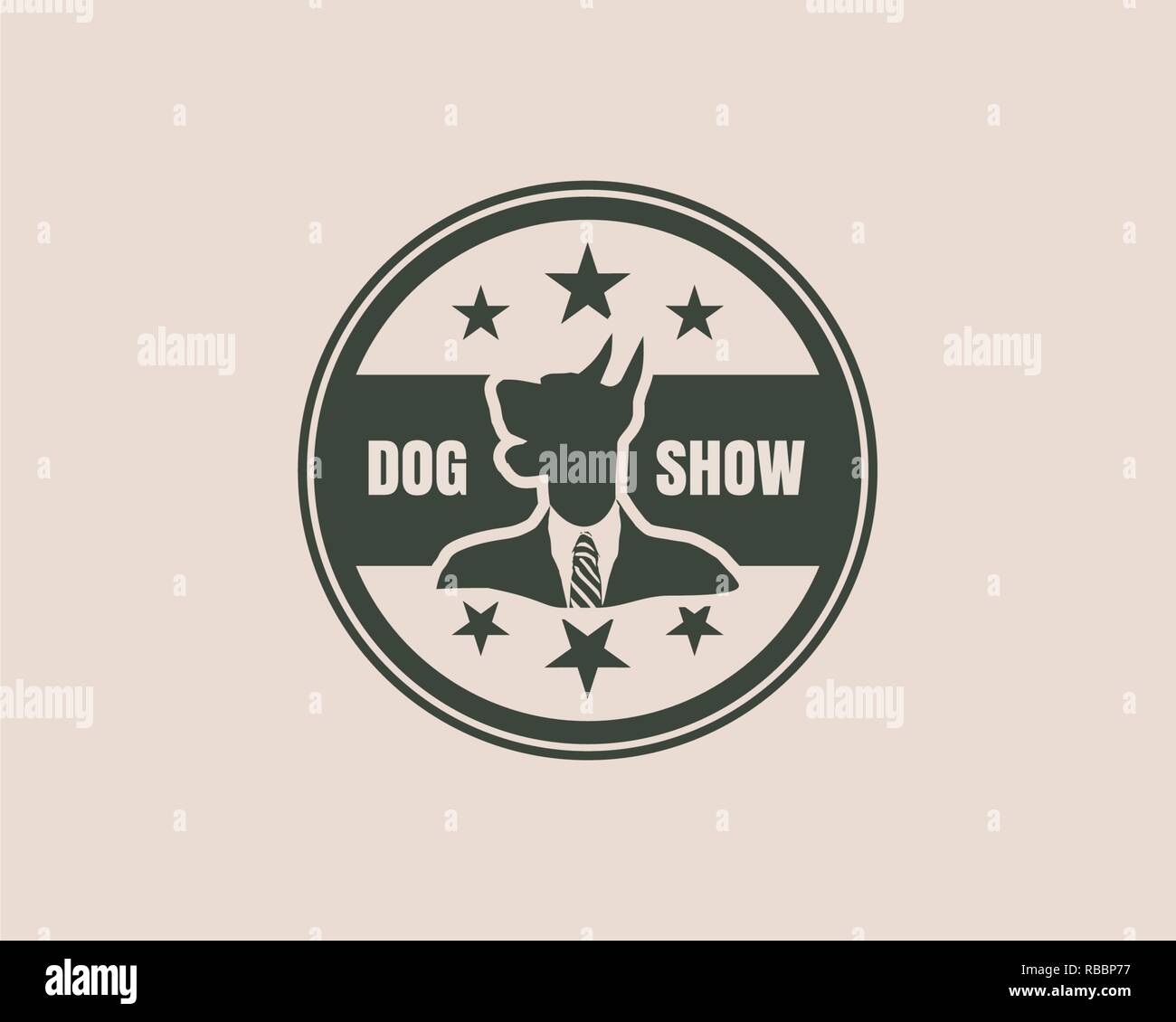 Pet emblem design Stock Vector Image & Art - Alamy