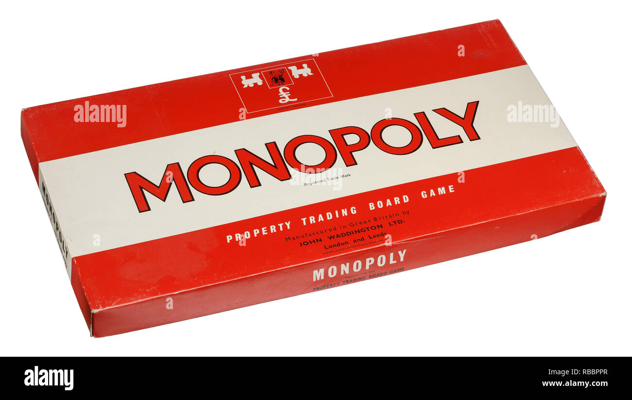 Monopoly board game box hi-res stock photography and images - Alamy