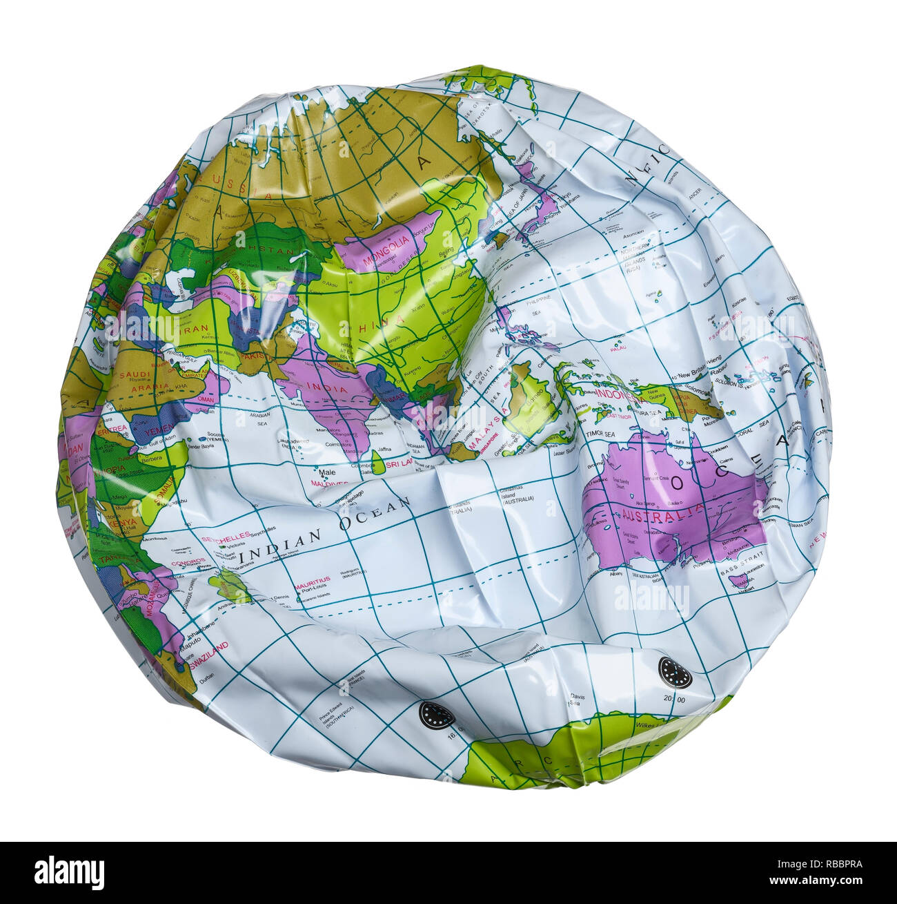 Deflated inflatable hi-res stock photography and images - Alamy