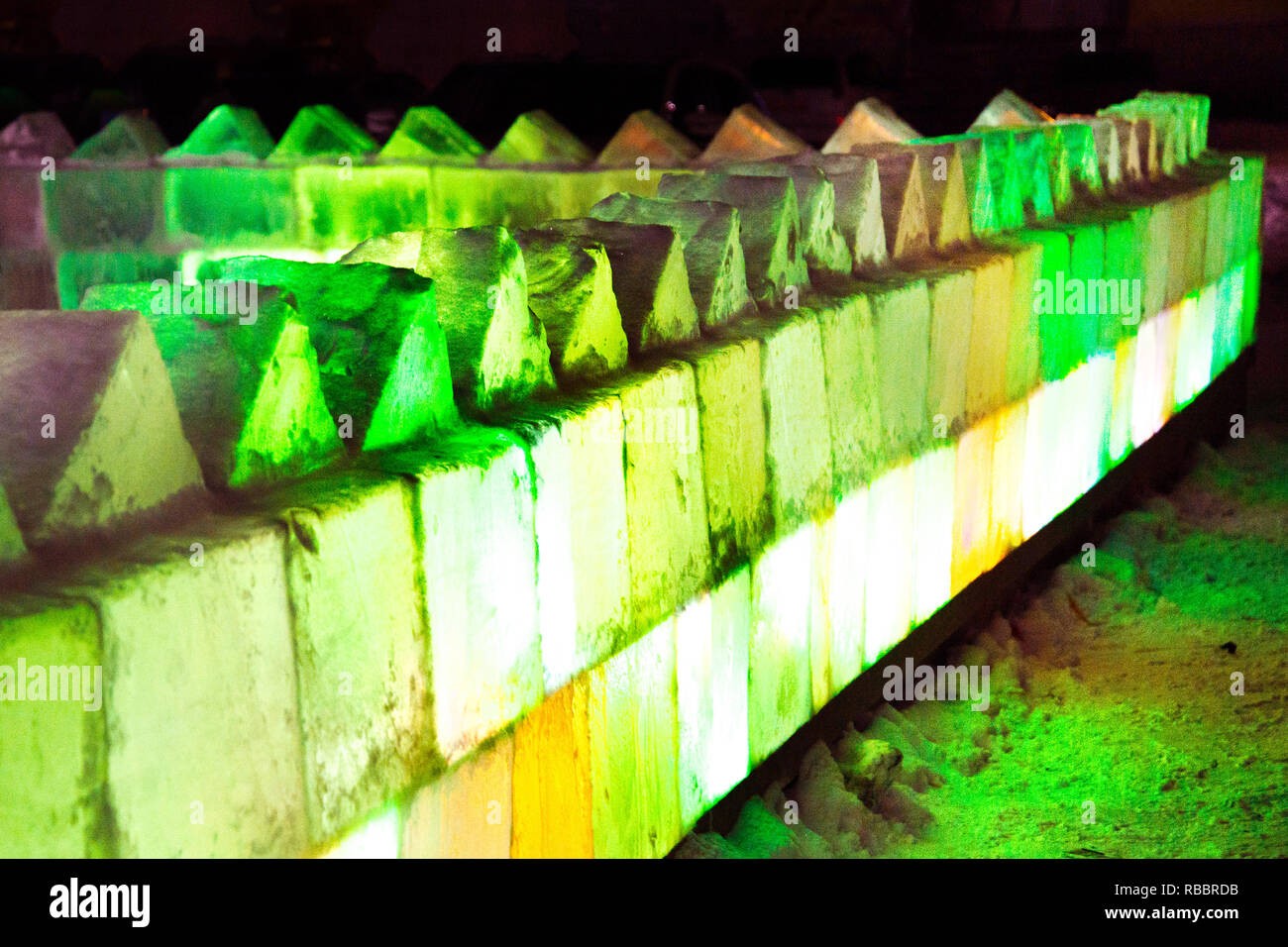 Colored ice blocks hi-res stock photography and images - Alamy