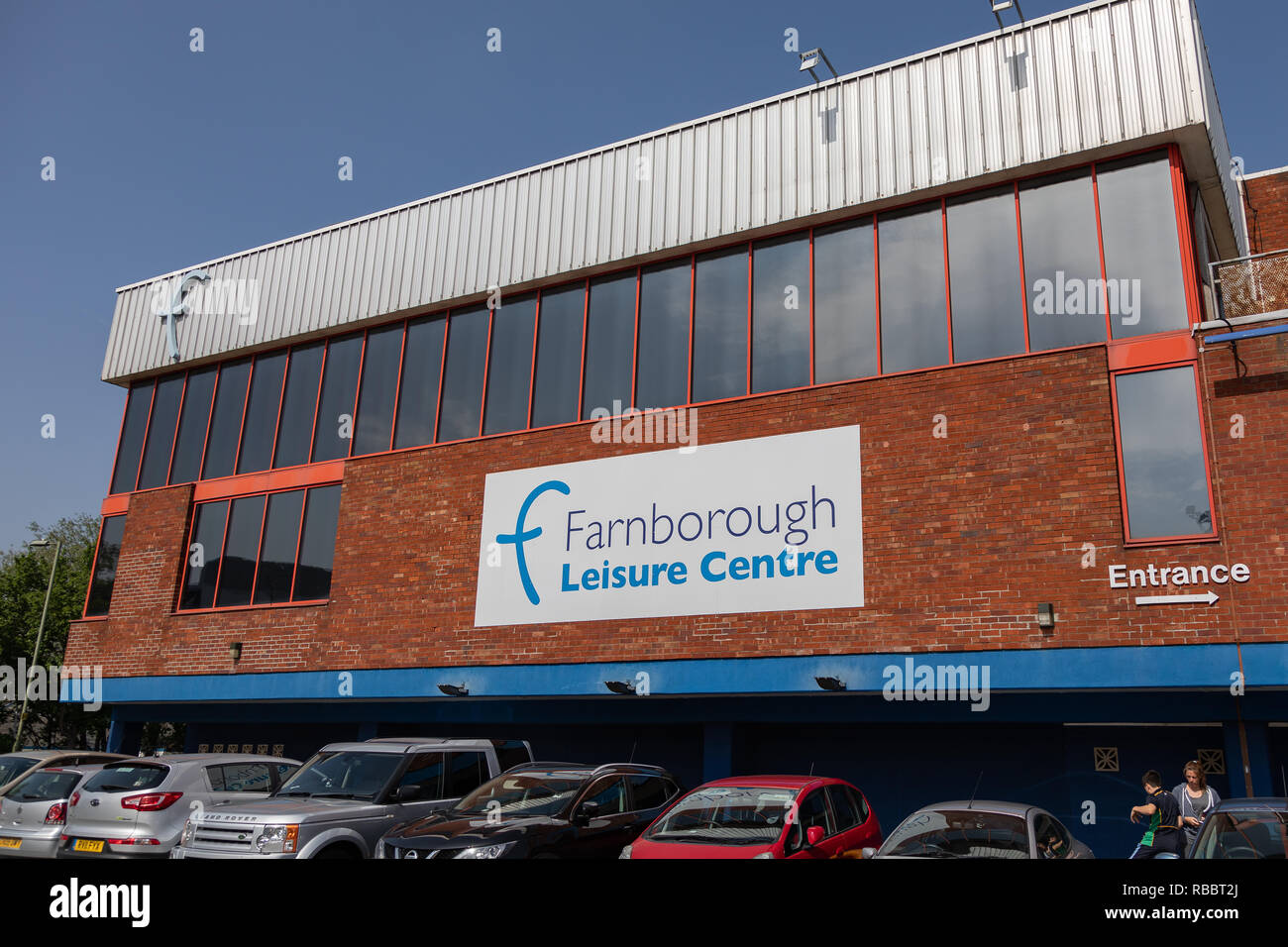 Farnborough Leisure Centre, Farnborough, Hampshire, UK Stock Photo - Alamy