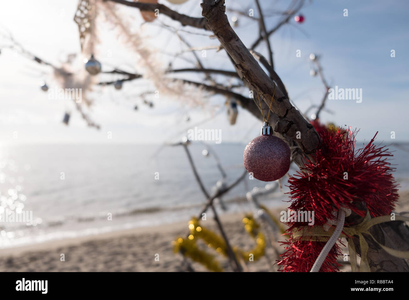 Christmas day beach australia hi-res stock photography and images - Alamy