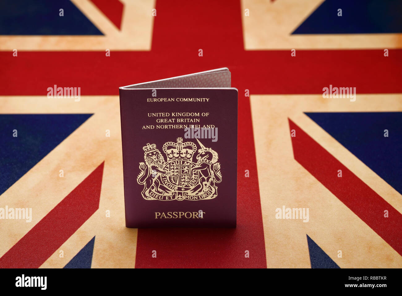 Red British Passport High Resolution Stock Photography and Images - Alamy