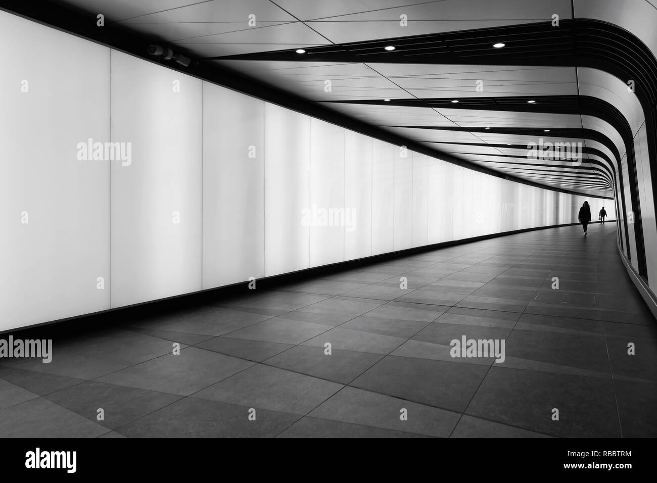 A pedestrian subway in Kings Cross, London, UK Stock Photo - Alamy