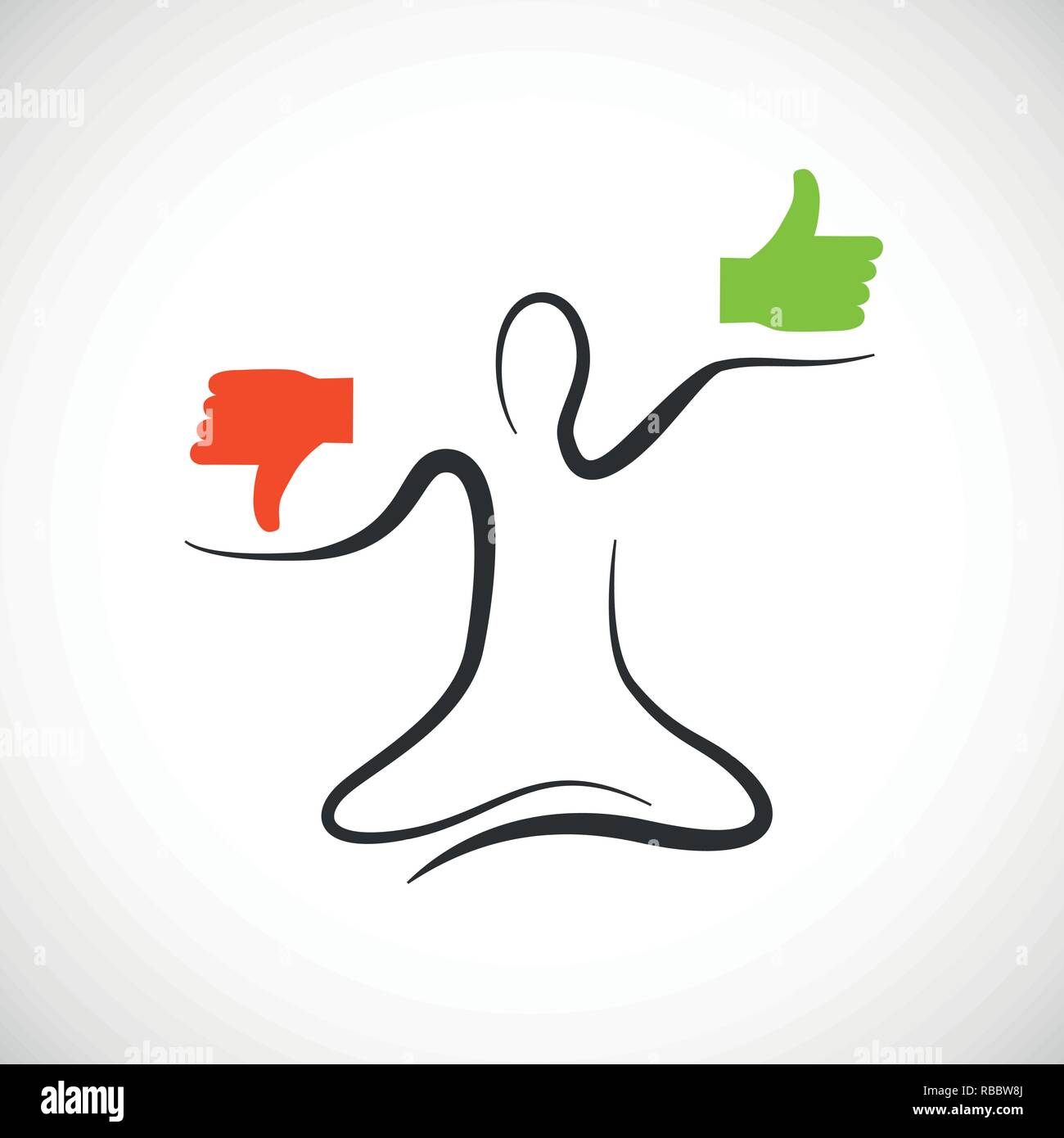 Physical fitness attitude Stock Vector Images - Alamy